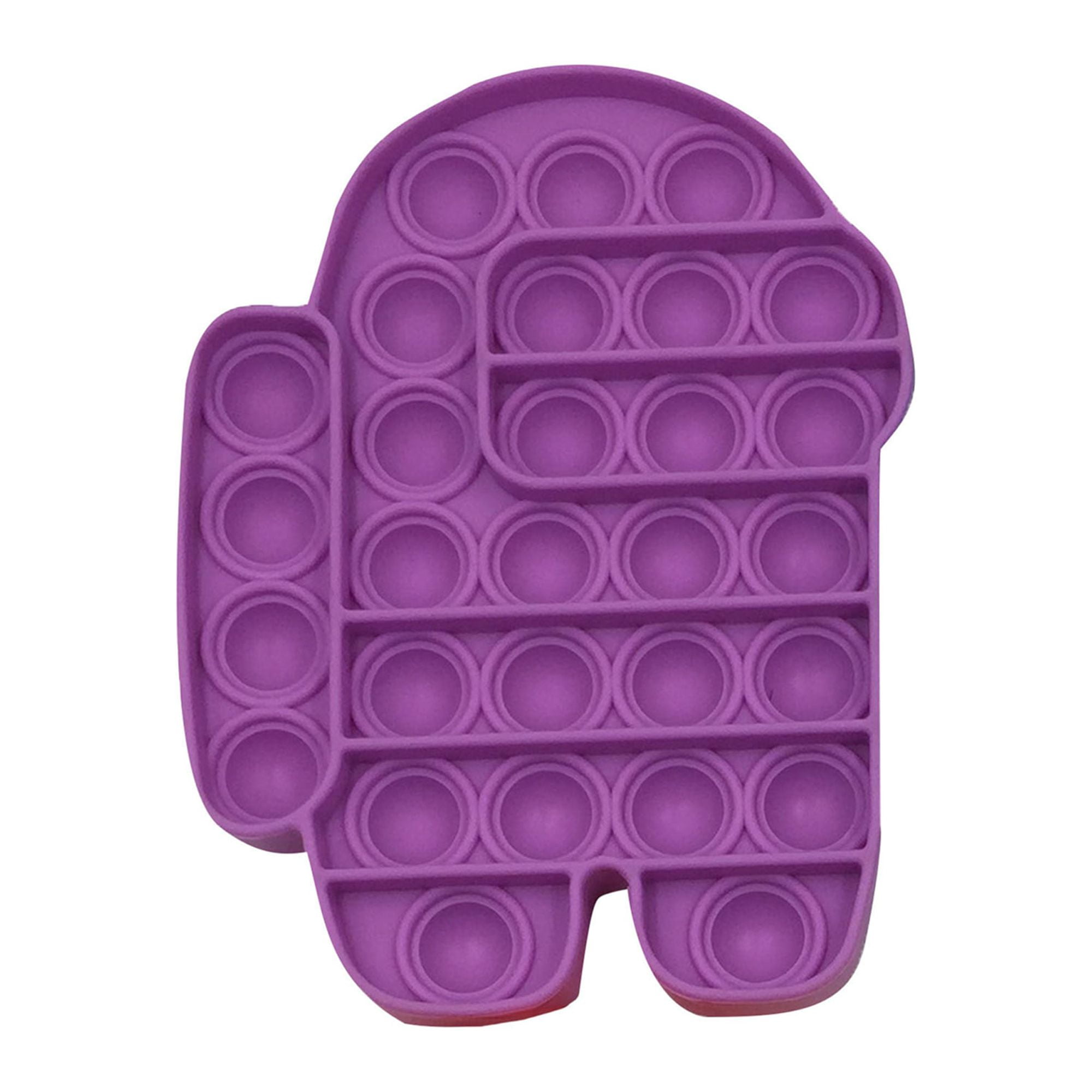 Push Bubble Toy, Stress Anxiety Relief Push Pop Bubble Fidget Toy ...