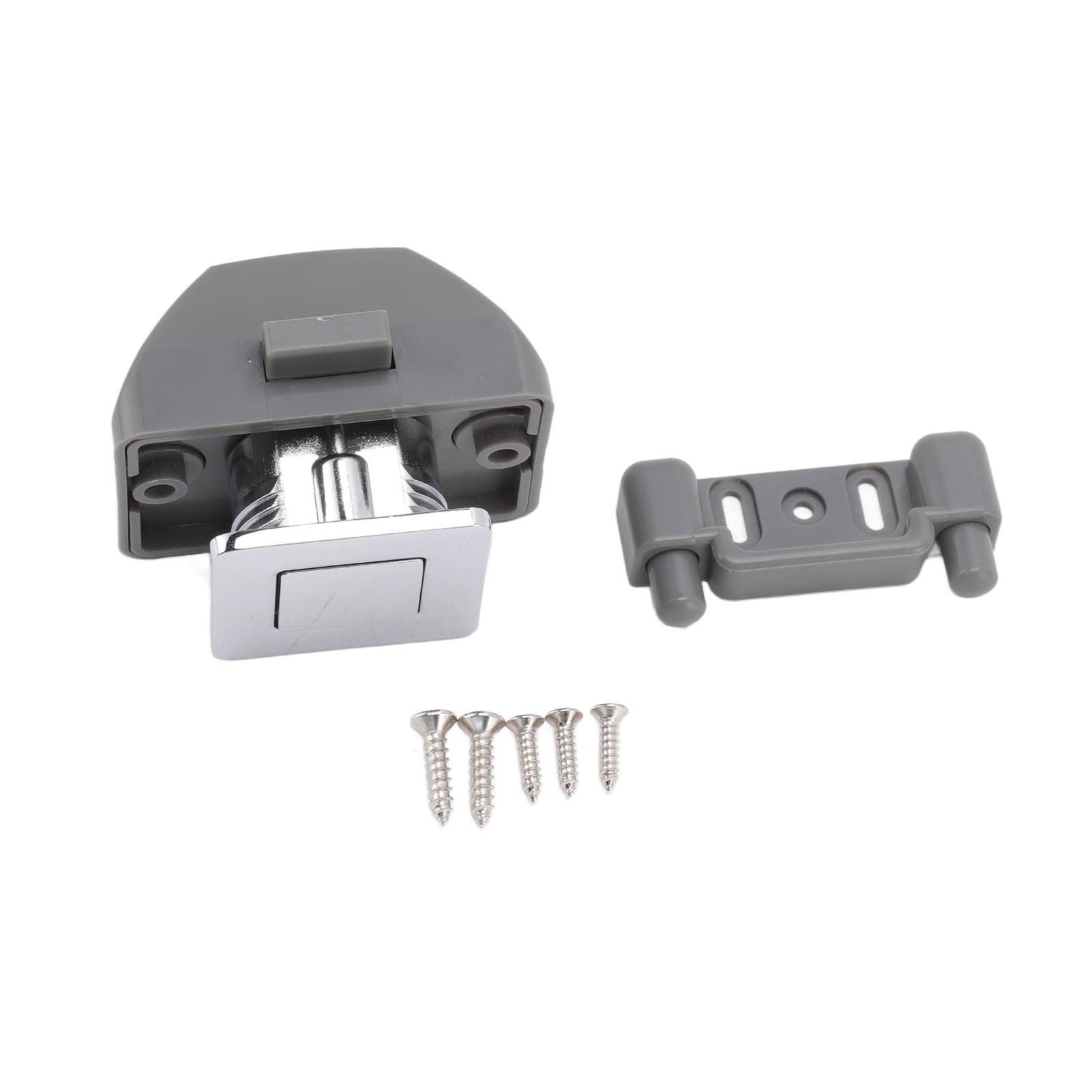 Push Button Cabinet Latch Zinc Alloy Cabinet Keyless Knobs Locks for RV ...