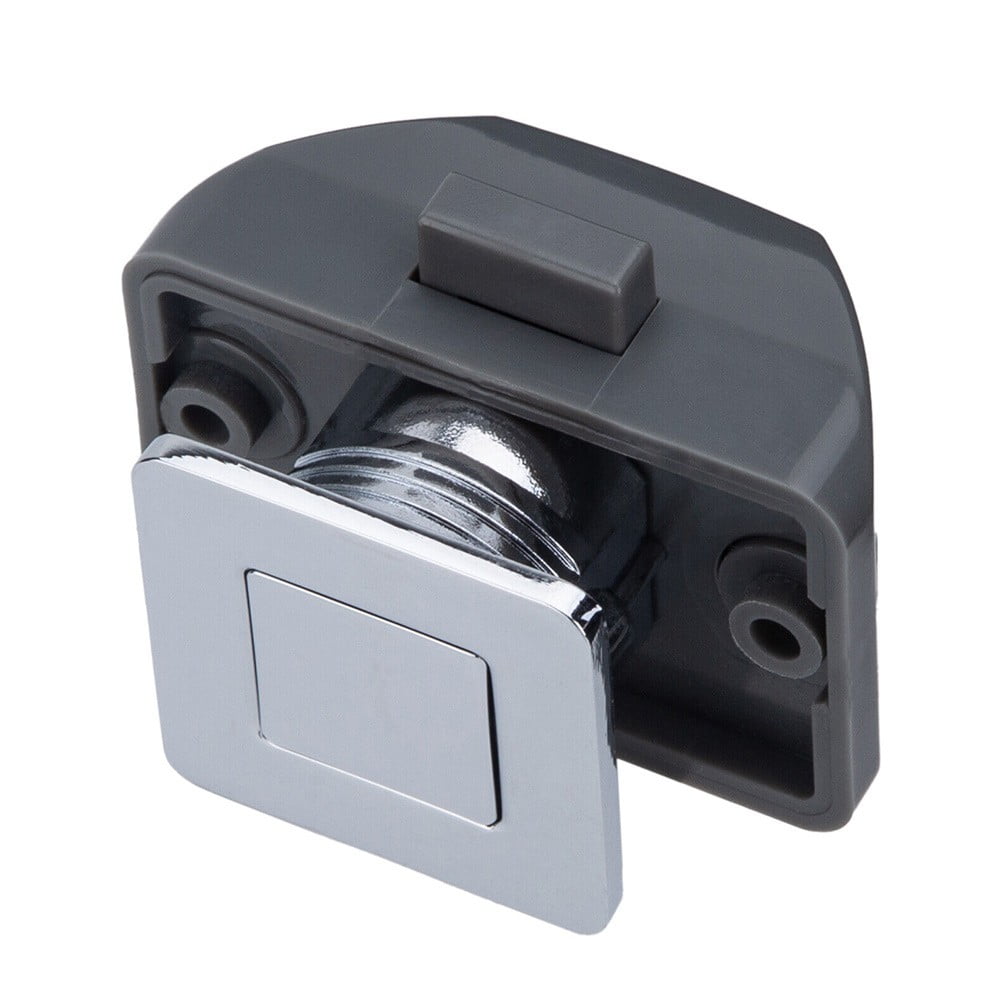 Push Button Catch Lock Cupboard Door Motorhome Cabinet Camper Caravan ...