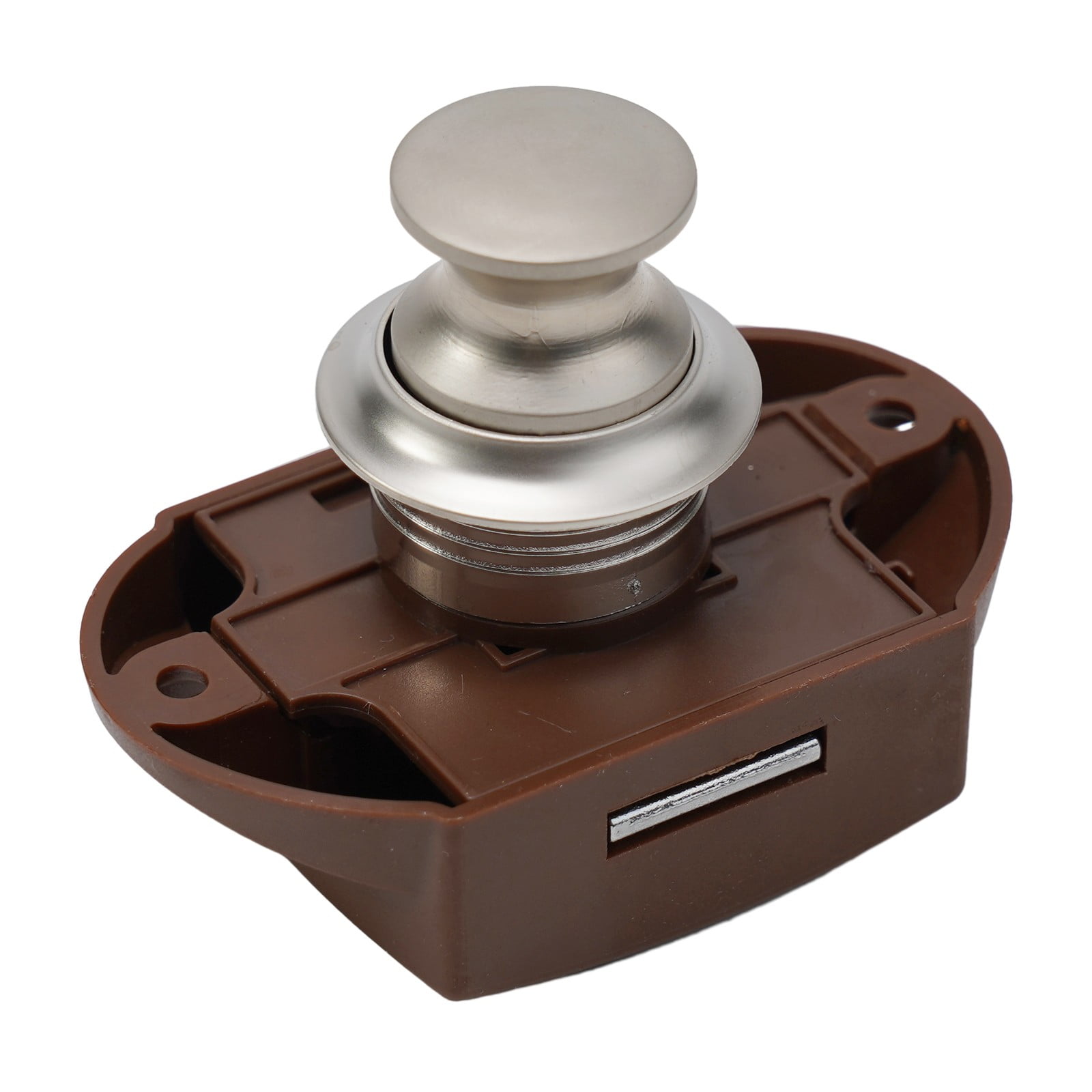 Push Button Catch Lock Drawer Cupboard Motorhome Caravan Cabinet Latch ...