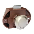 Push Button Catch Lock Drawer Cupboard Motorhome Caravan Cabinet Latch Knob - Walmart.com