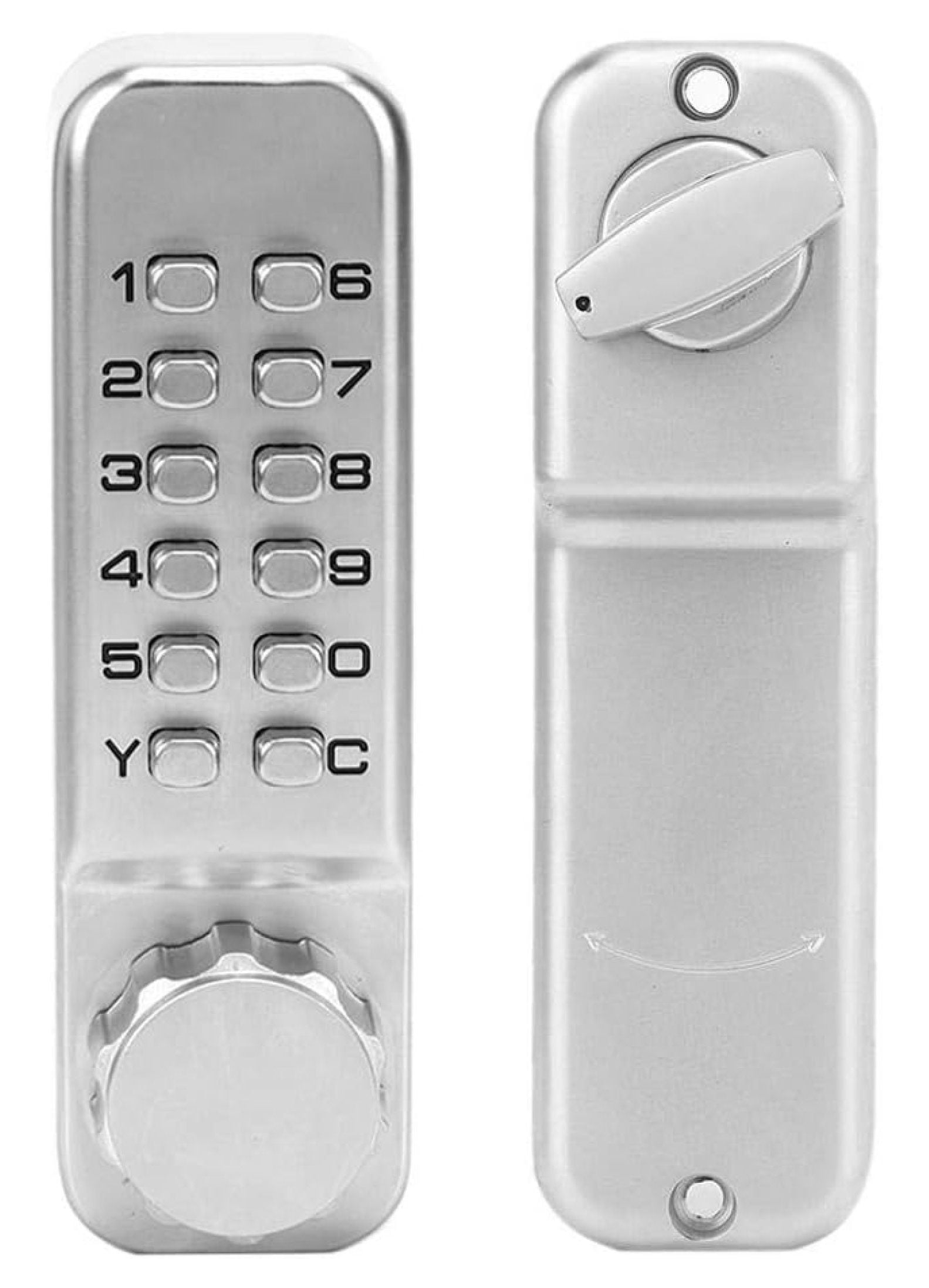 Push Button Door Lock, Mechanical Code Lock, Zinc Alloy Mechanical ...