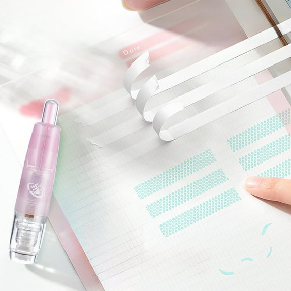 Push Button Double Sided Tape Pen | High Viscosity Dots for Paper ...