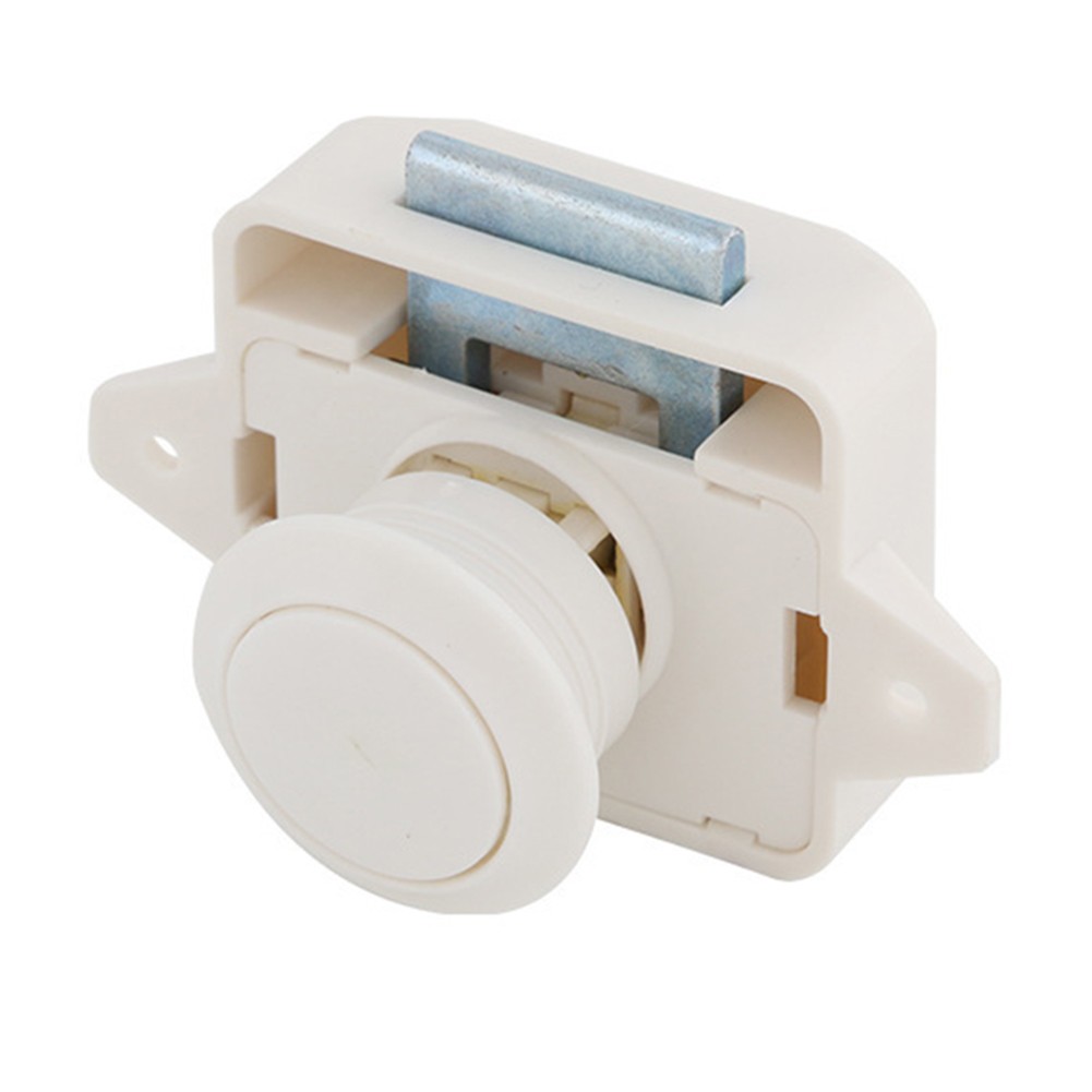 Push Button Drawer Cupboard Cabinet Rv Caravan Catch Latch Knob Handle Locks - Walmart.com