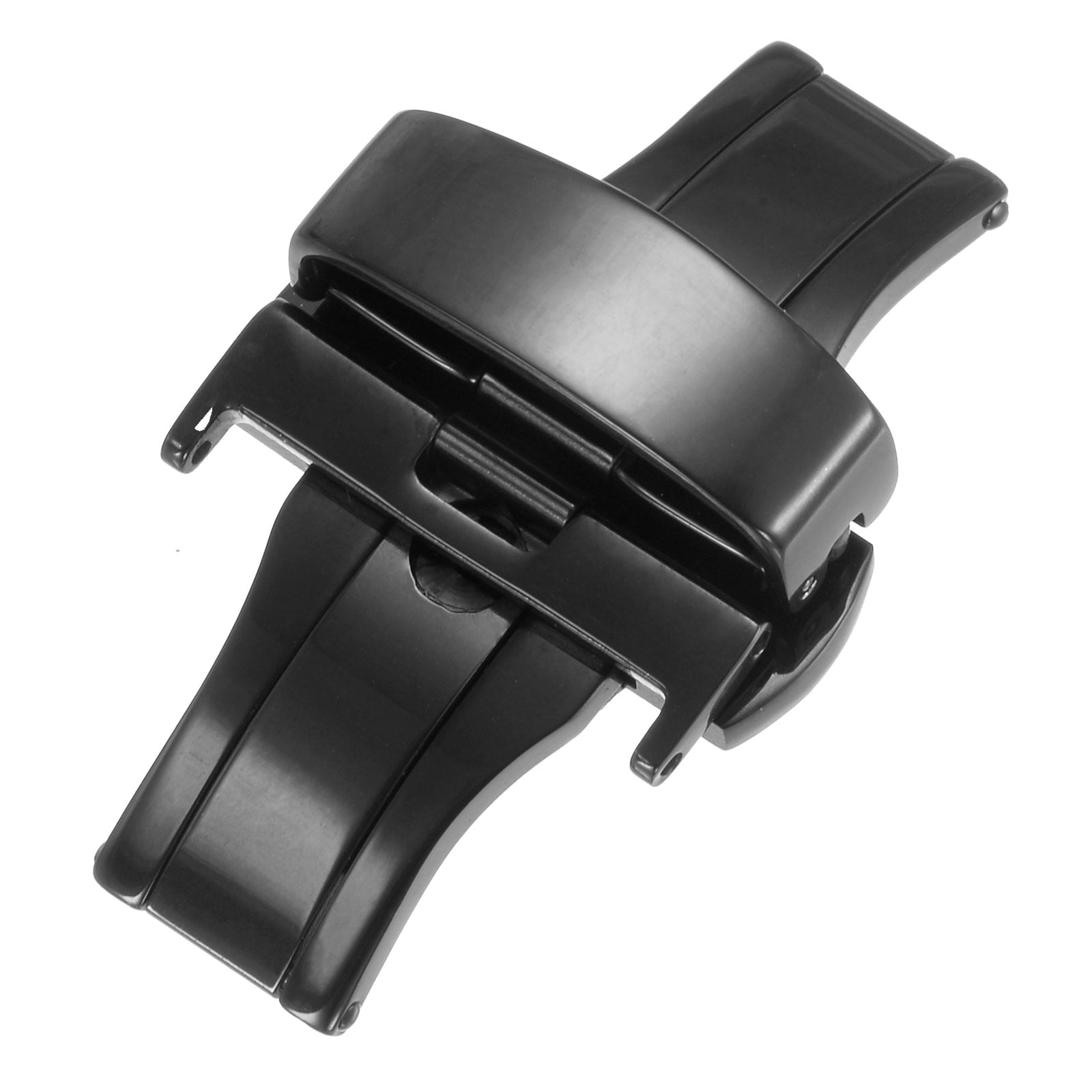 Push Button Folding Deployment Clasp Solid Steel Buckle for 20mm ...