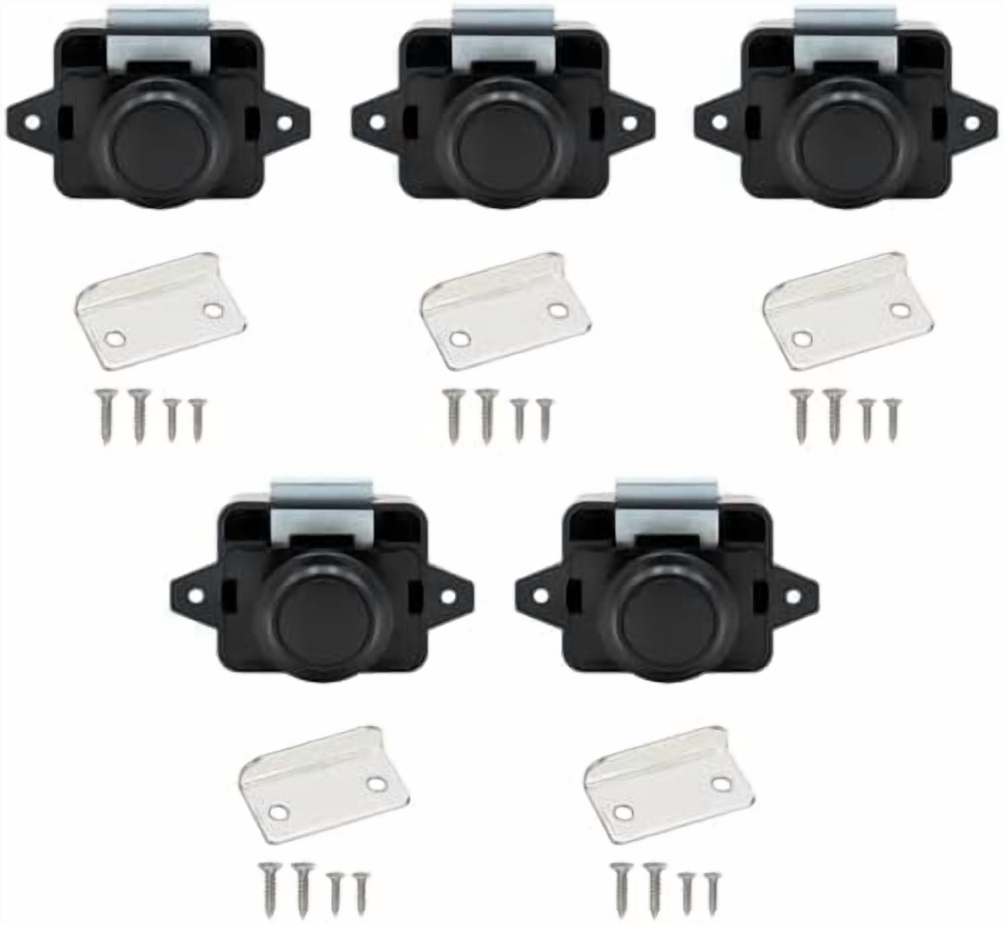 Push Button Latch Zinc Alloy Cabinet Door Push Button Locks Keyless ...