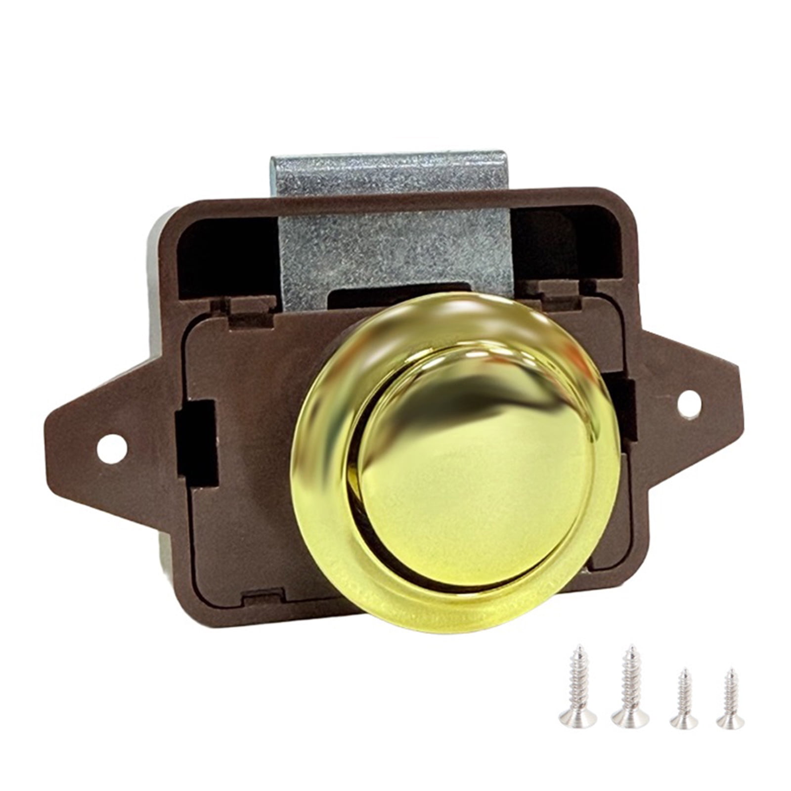 Push Button Latches Push Lock Keyless Door Lock for Campers Furniture ...
