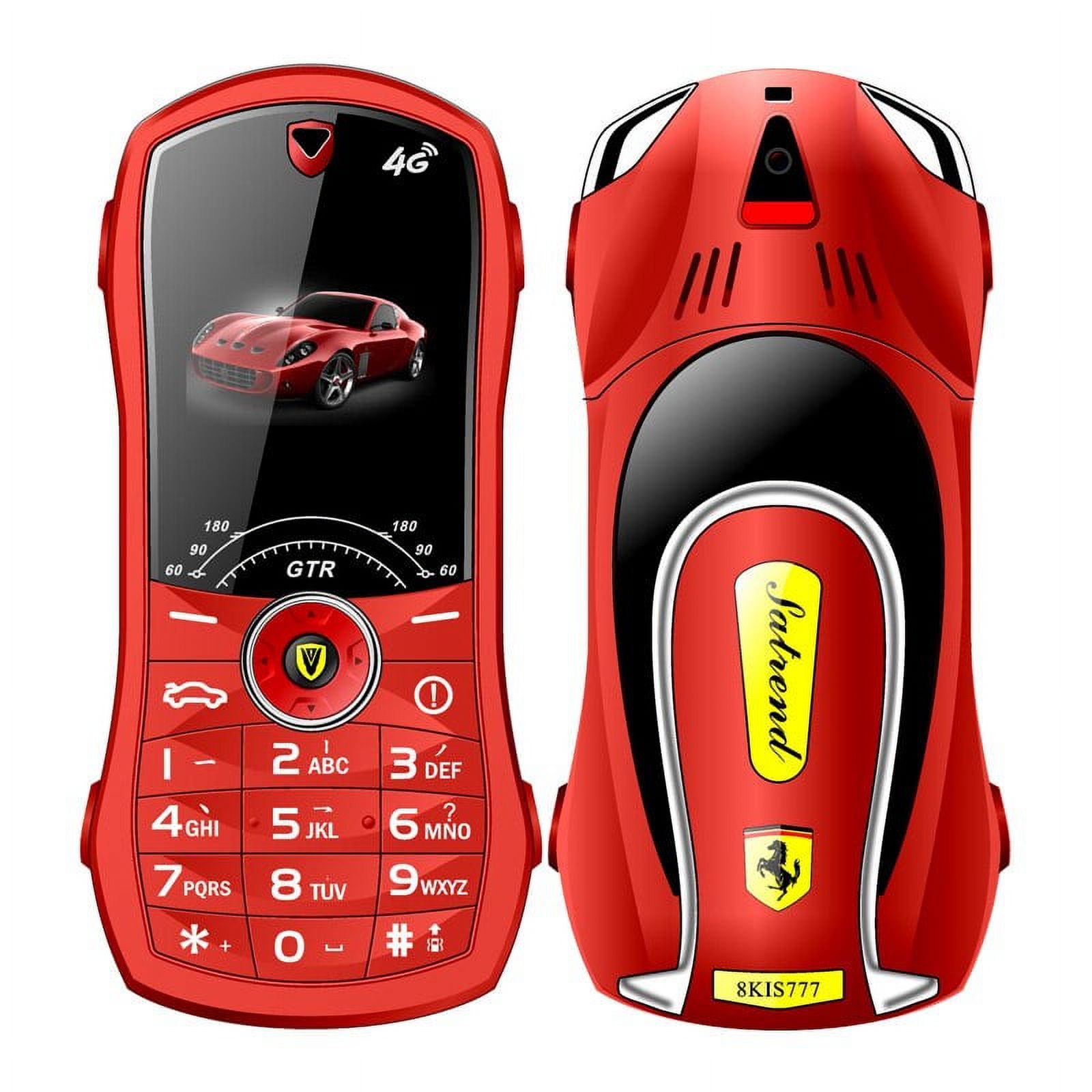 Push Button Mini Mobile Phone, 1.8 Inch Dual Sim, MP3, Luxury Car Key ...
