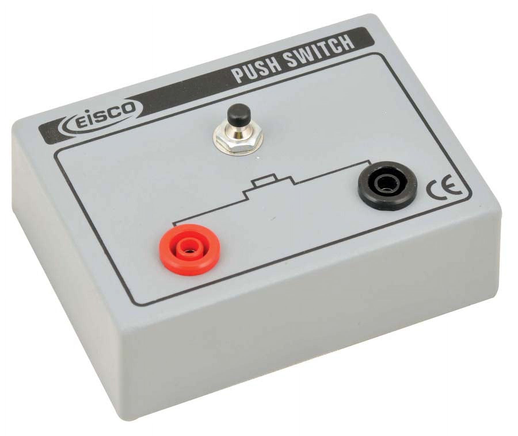 Push Button Switch Demonstration on Base with 4mm terminals - Eisco ...