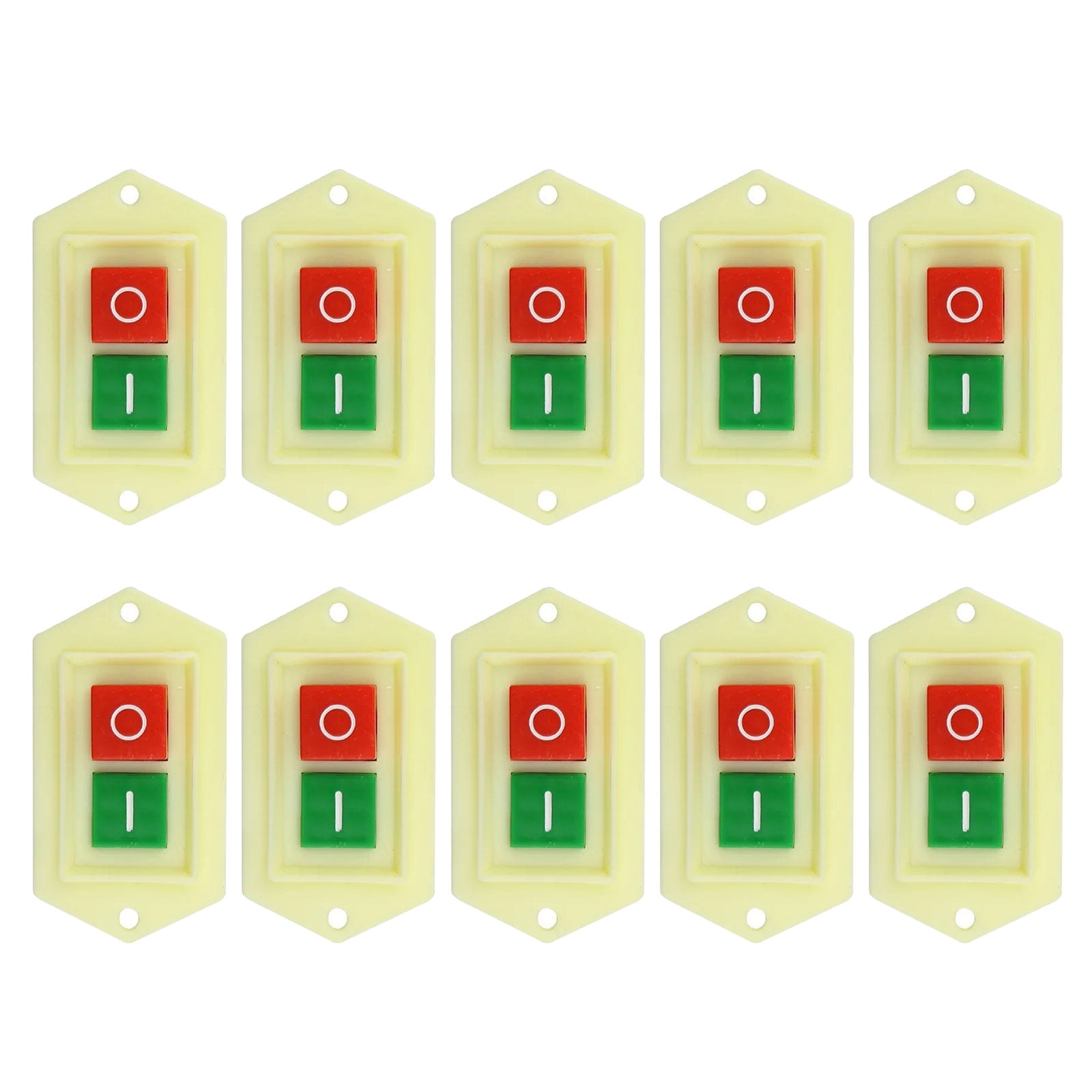 Push Button Switches Latching 3 Phase On/Offs Starts Stop Switches for ...