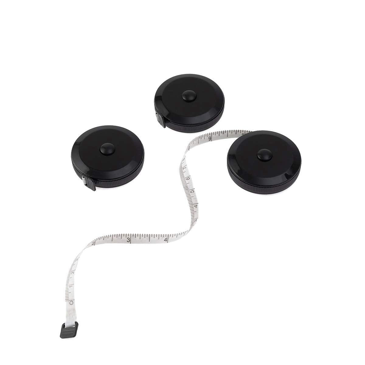 Push Button Tape Body Measuring Soft Retractable for Sewing Double ...