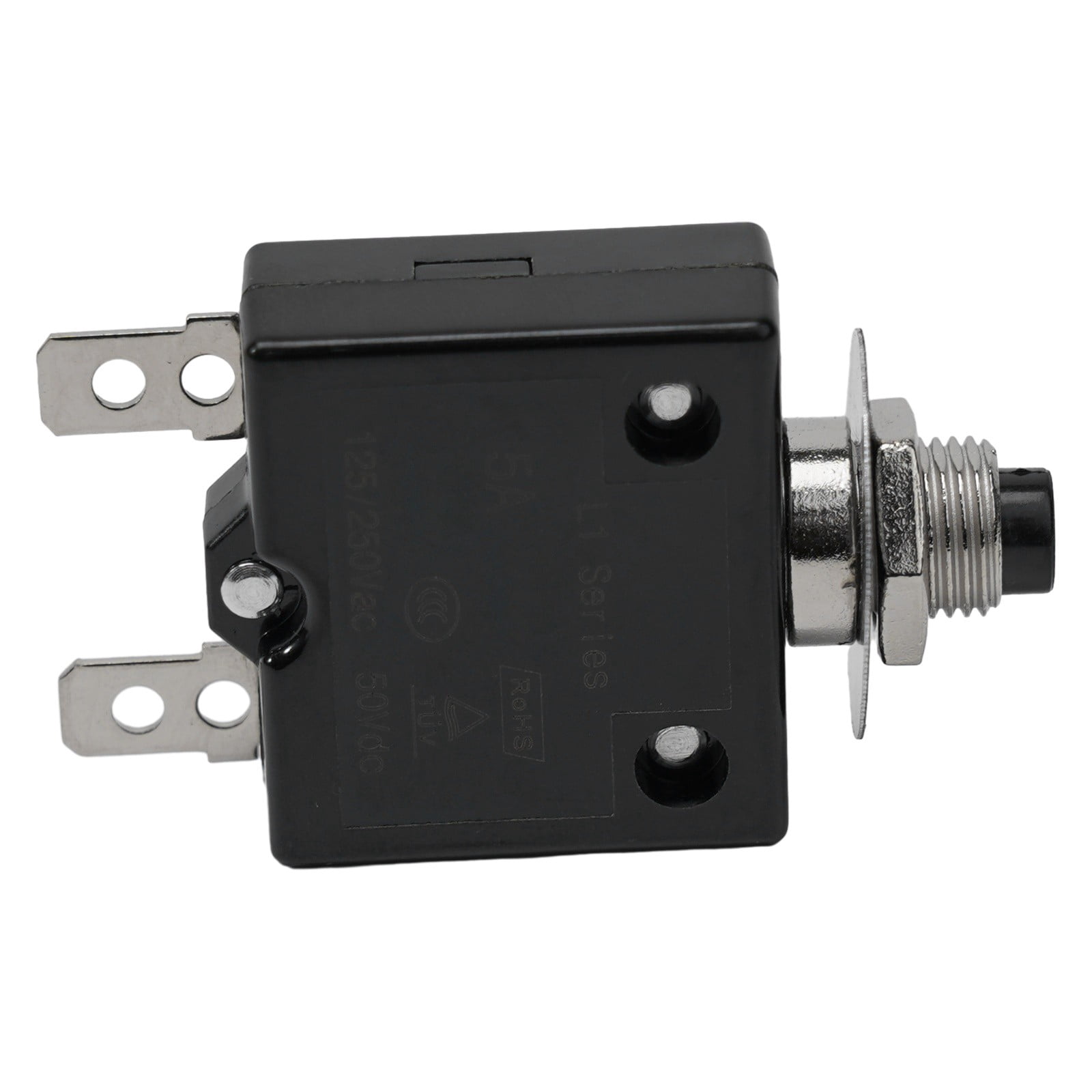 Push Button Thermal Cutout 12-50V Dc 125-250V Volt Ac 5A YIWEI ...