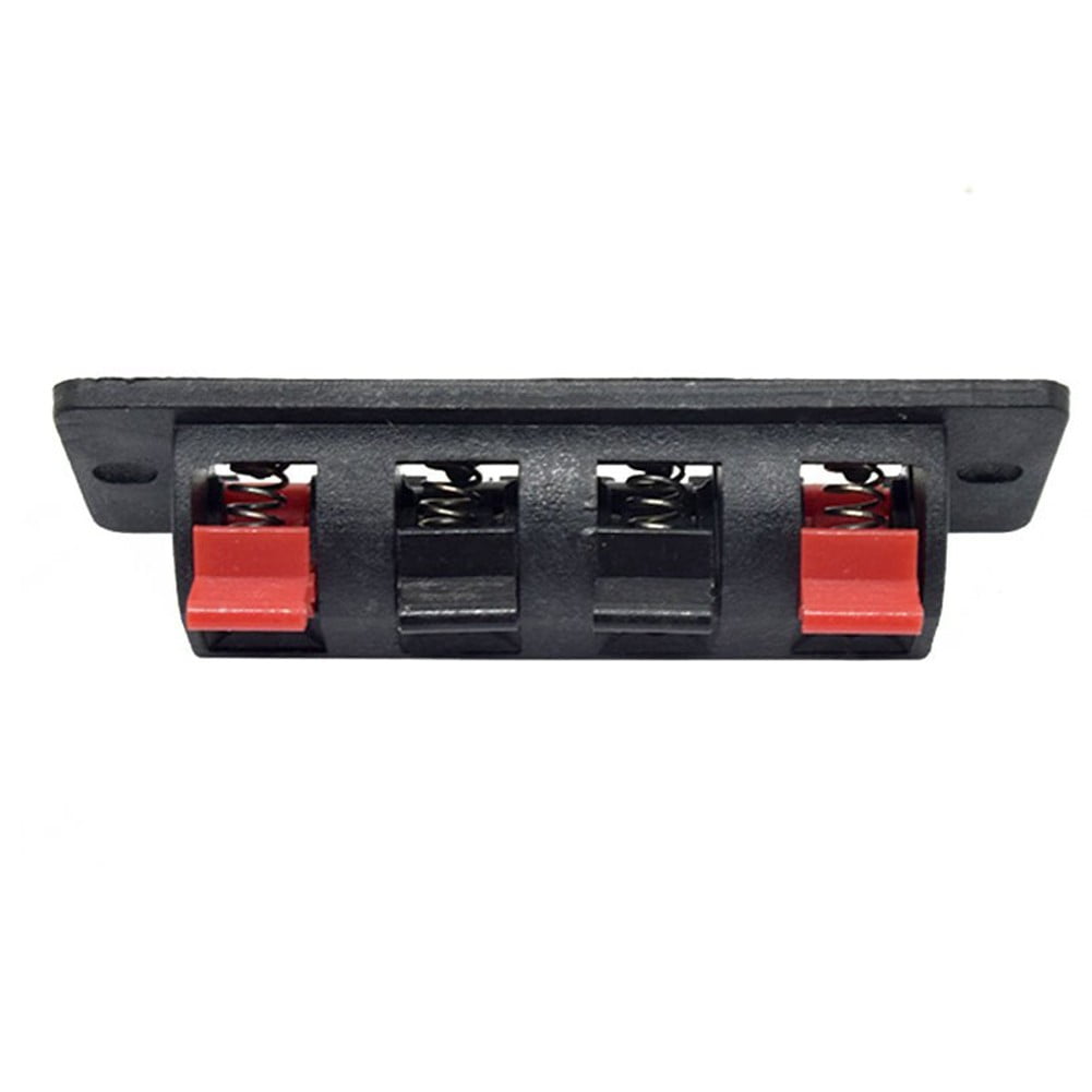 Push Connector Terminal 2/4 Position Connector Spring Audio Speaker ...