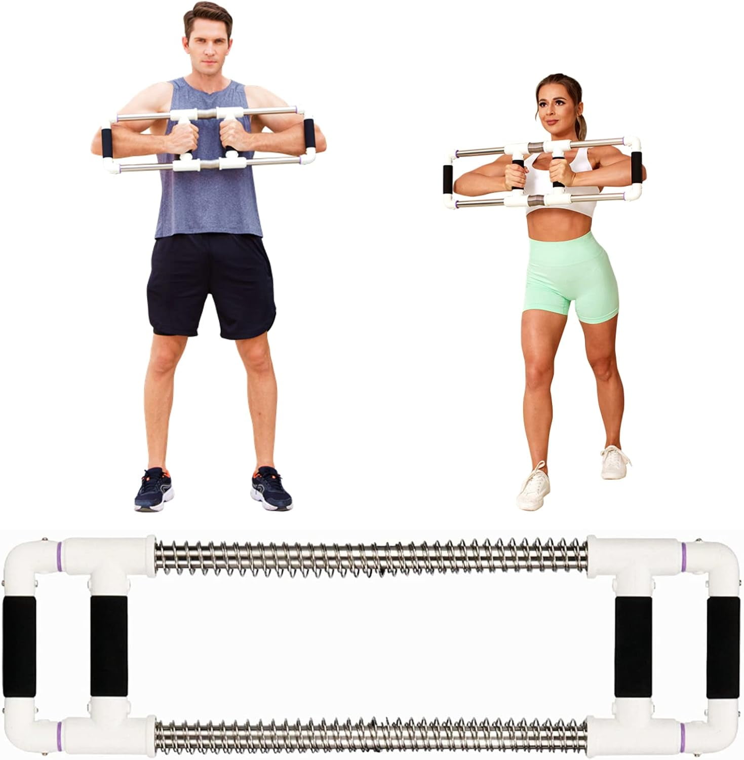 Push Down Bar Machine - Chest Expander at Home Workout Equipment, Arm ...