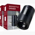 Push Down-Pop Off Beer Bottle Opener with Magnetic Cap Catcher ...