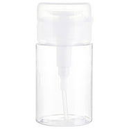 Darzheoy Push Down Pump Dispenser, Clear Small Plastic Travel Bottle ...