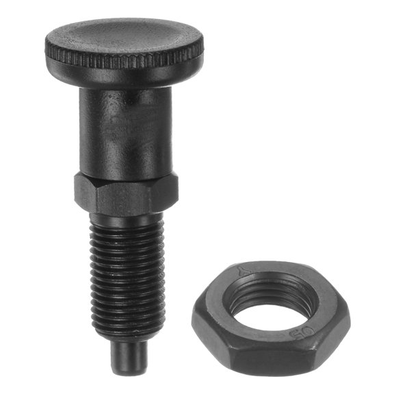 Spring Plunger with Pull Ring M10*1.5 0.79" Thread Length Pin Dia.6mm ...