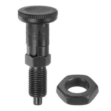 Spring Plunger with Pull Ring M10*1.5 0.79" Thread Length Pin Dia.6mm ...