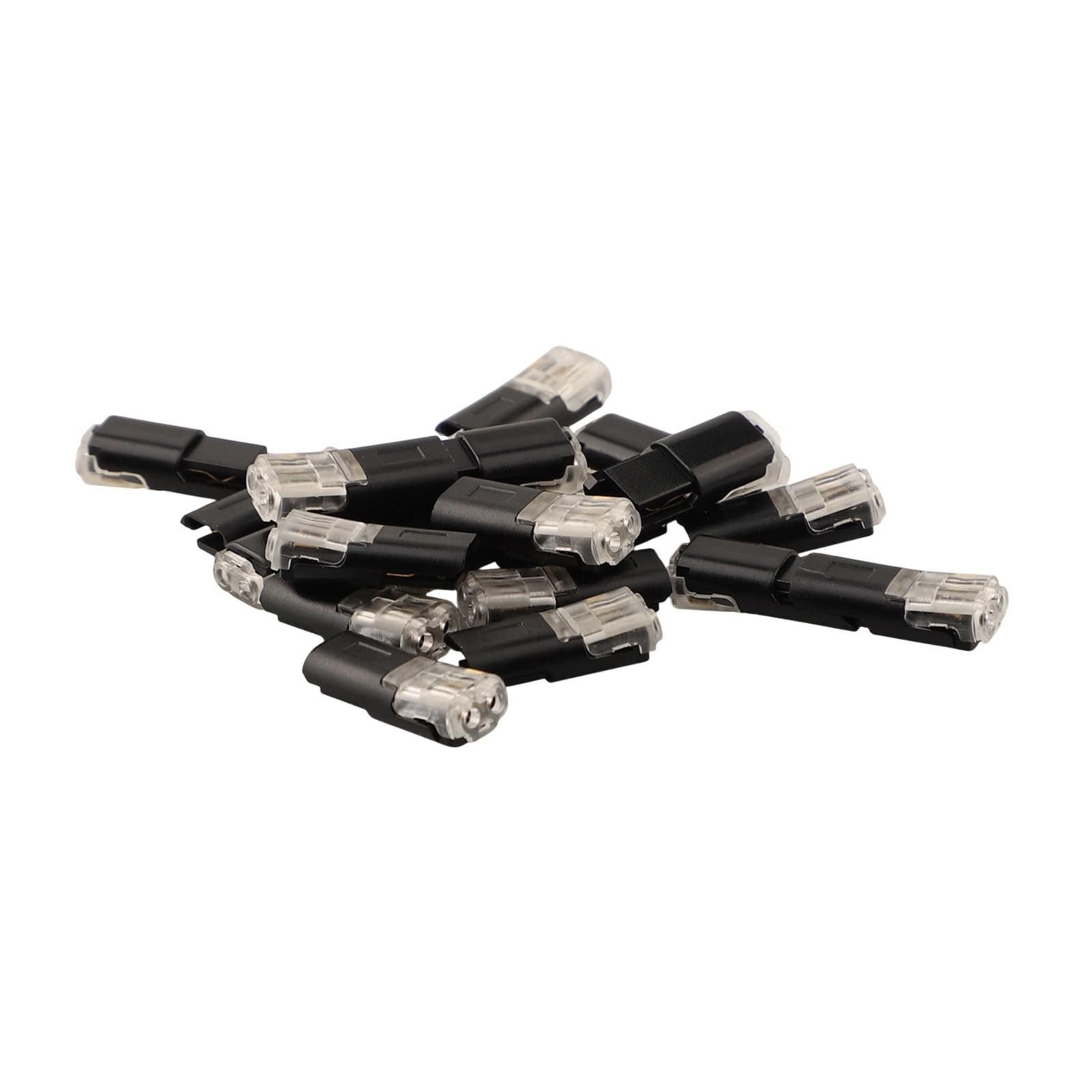 Push Fit Double Wire Connectors 20pcs with Safety Lock for Wiring Tasks ...