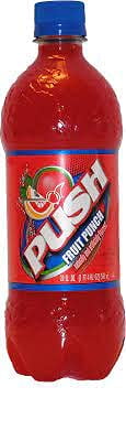 Push Fruit Punch Soda. 20 oz, 24 Units - Walmart.com