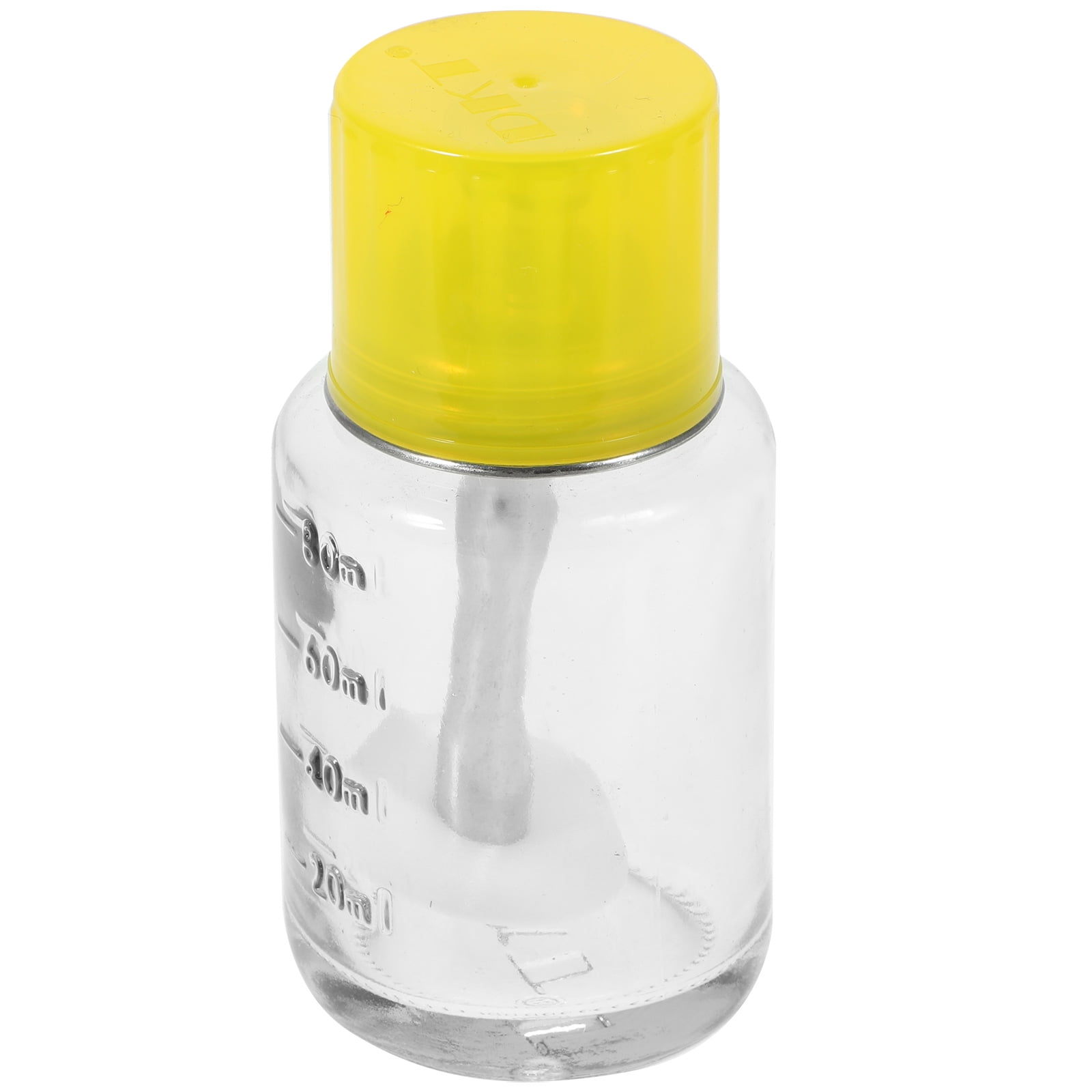 Push Glass Bottle Empty Nail Gel Polish Liquid Containers Cleaning ...