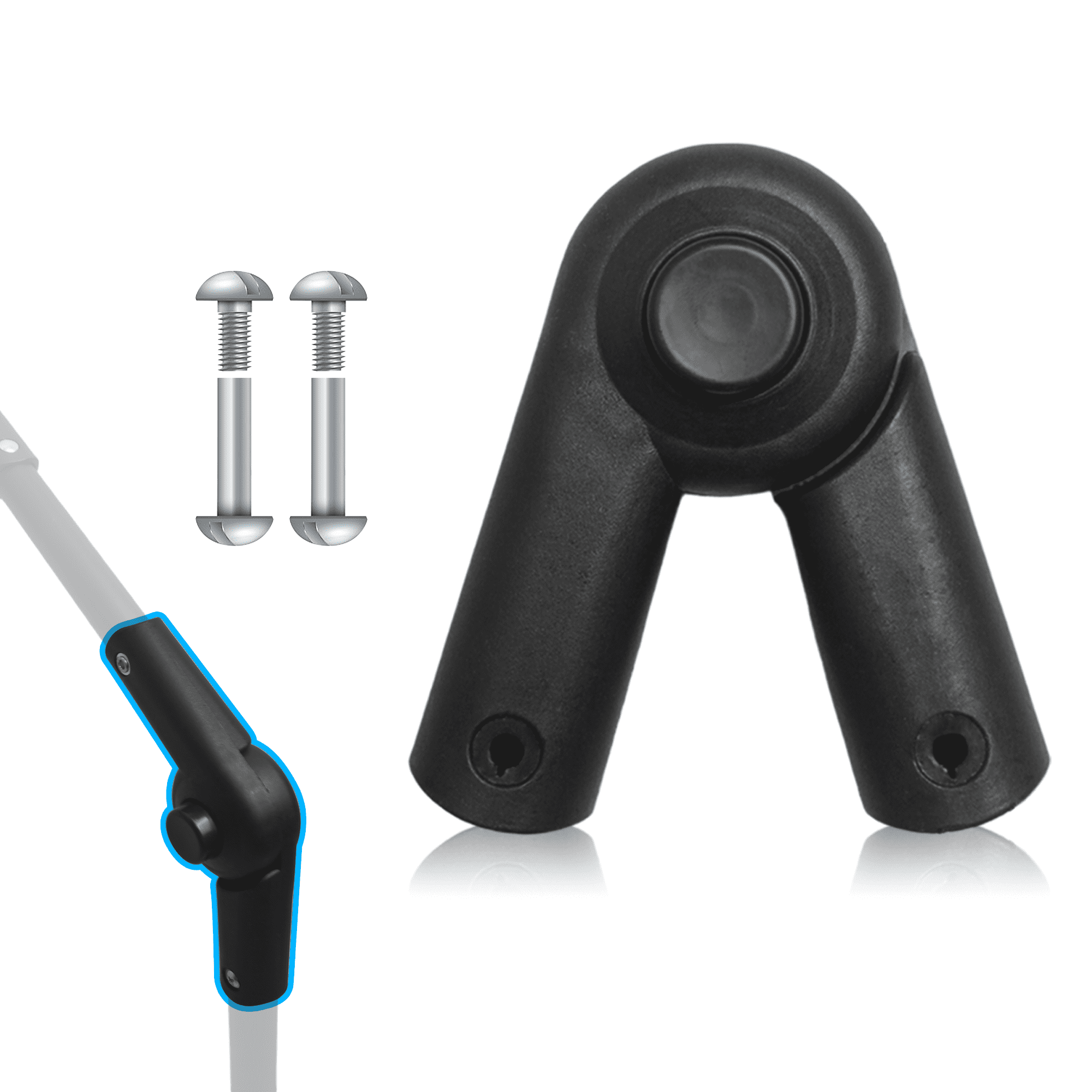 Push Handle Rod Connector for Folding Hand Truck,Foldable Trolley Push ...