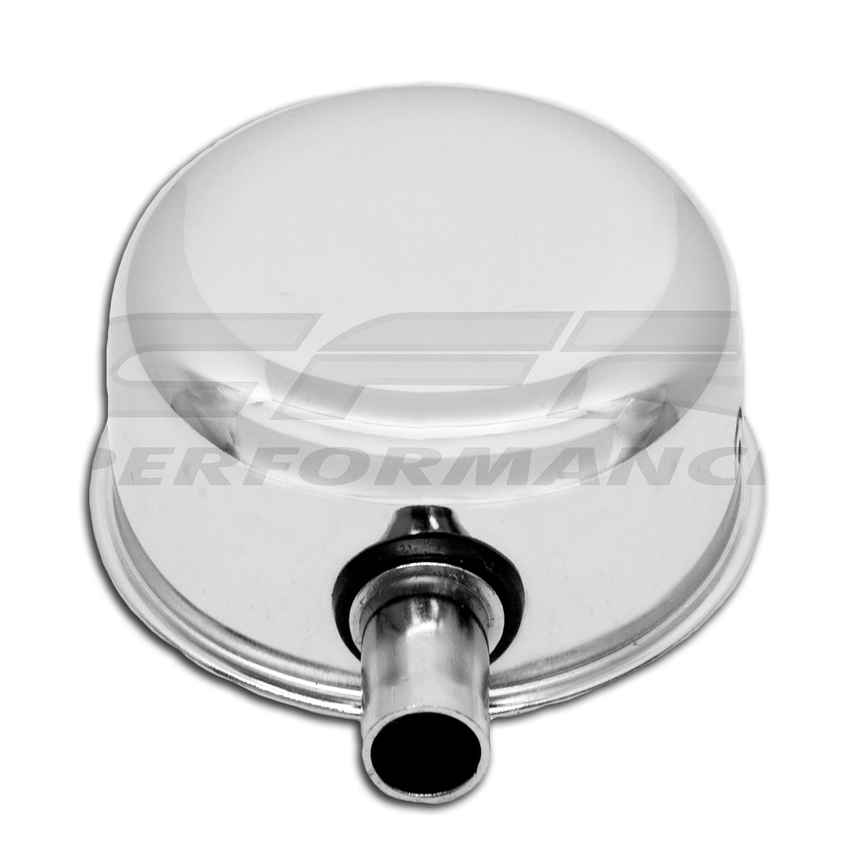Push In Valve Cover Breather With Tube For 0.625 Holes Chrome Finish ...