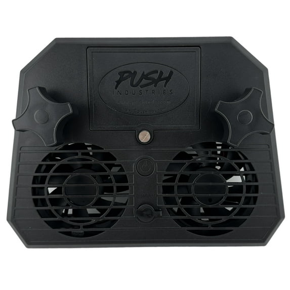 Push Industries 901.901 Vortex Multi Speed Dog Kennel & Crate Fan Powered by 120V or Inc ...