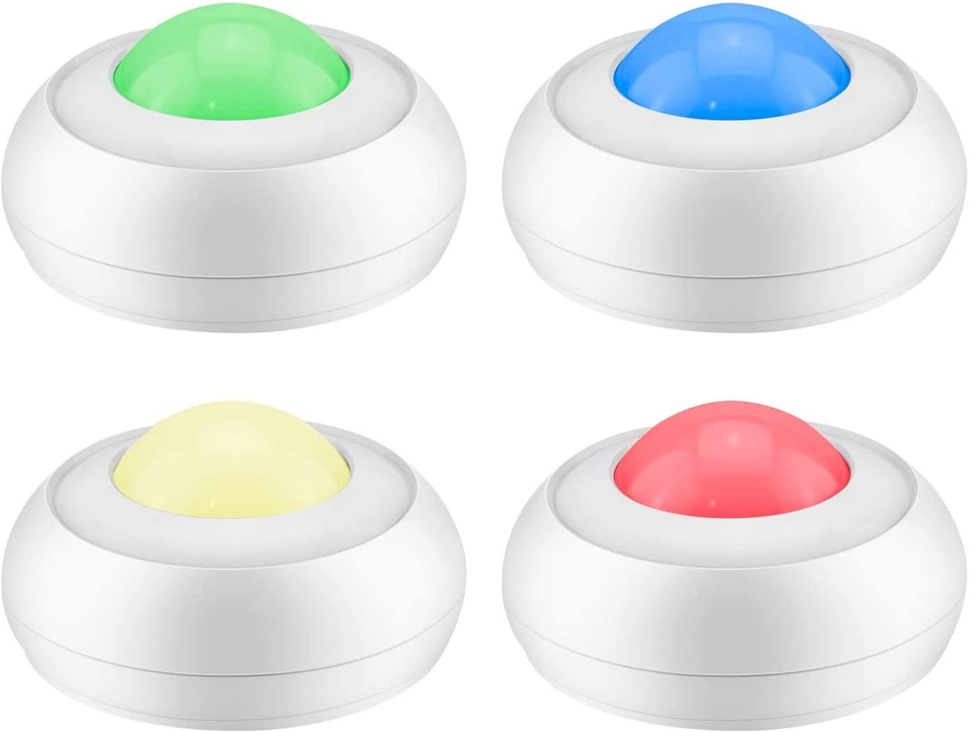 Push Lights Battery Operated, RGB Touch Lights, Wireless Tap Light ...