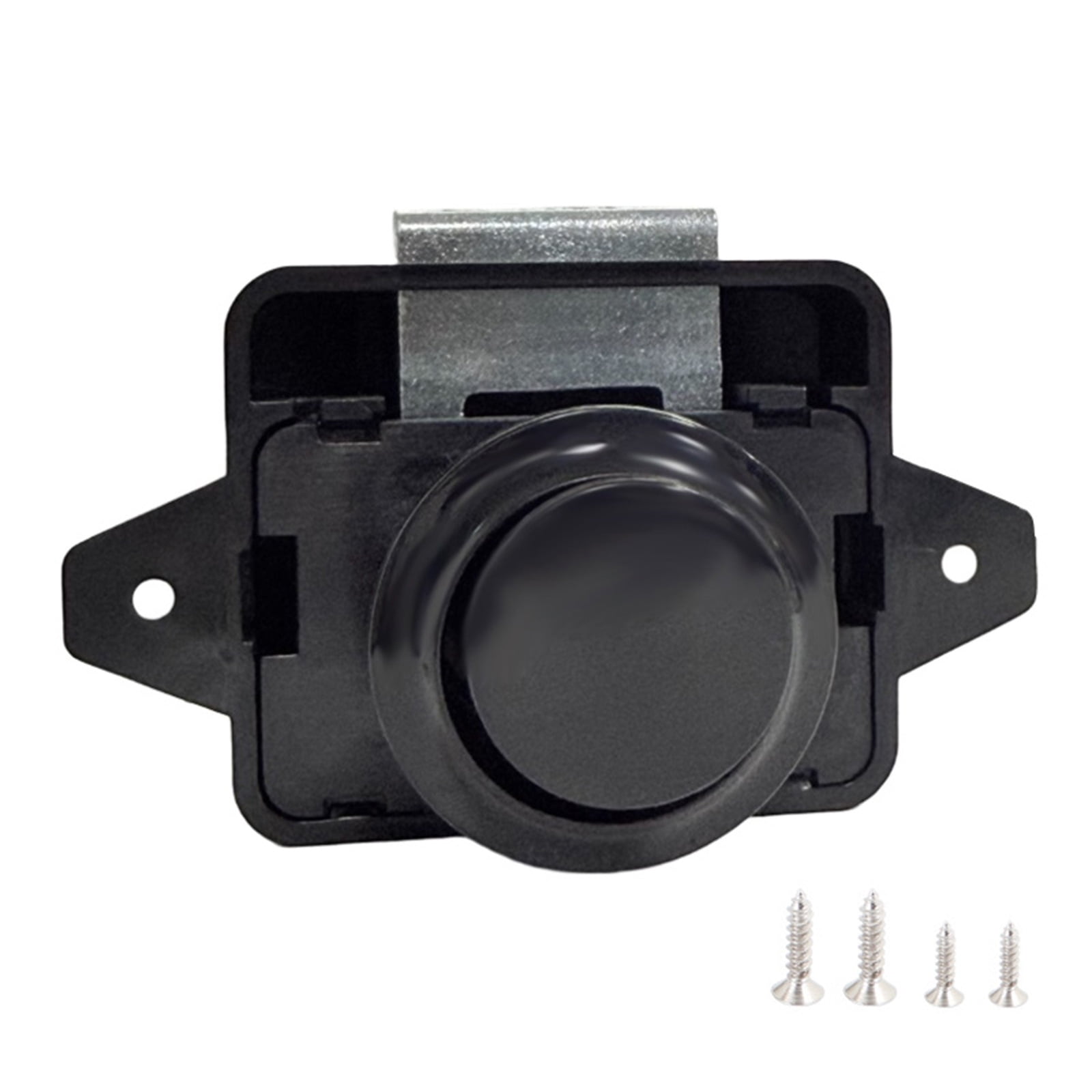 Push Lock Furniture Hardware Push Button Latches Keyless Door Lock for ...