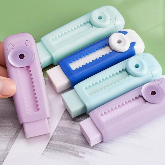 Push Mechanism Eraser – Roller Wheel Eraser | Traceless, Low Residue ...