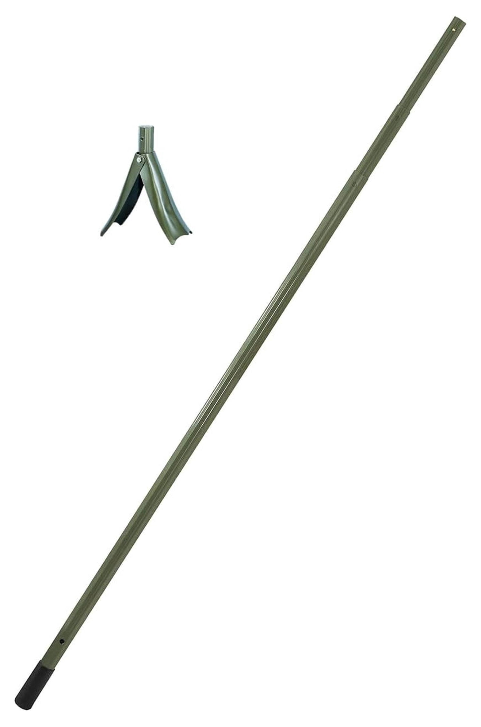 Push-N-Glide Sure Snap Telescoping 5' to 12' Pole with Web Foot ...