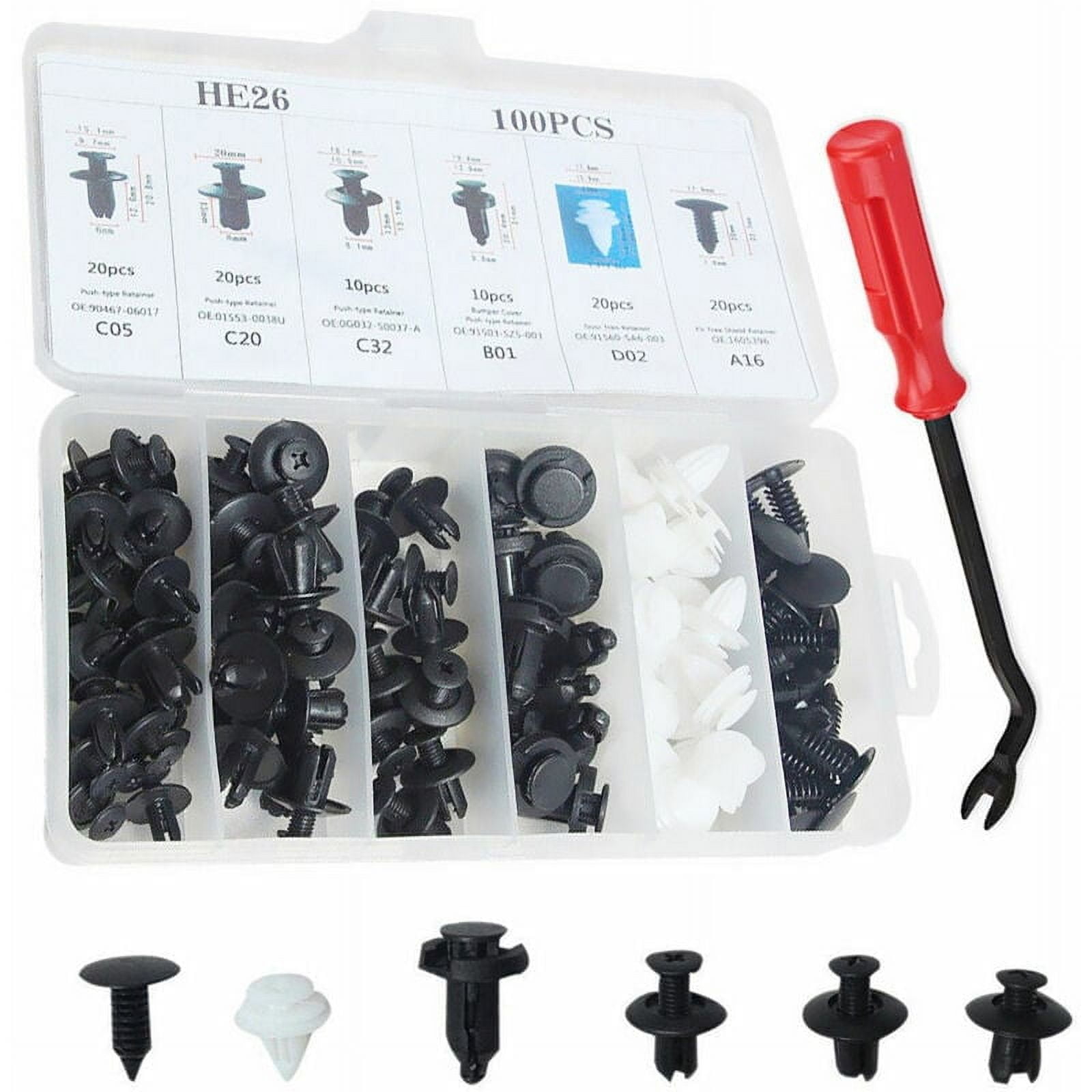 Push Pin Clip Puller, Sturdy And Durable Fastener Remover For Car Audio ...