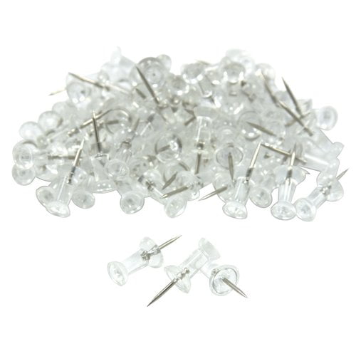 Push Pins, Clear - Walmart.com