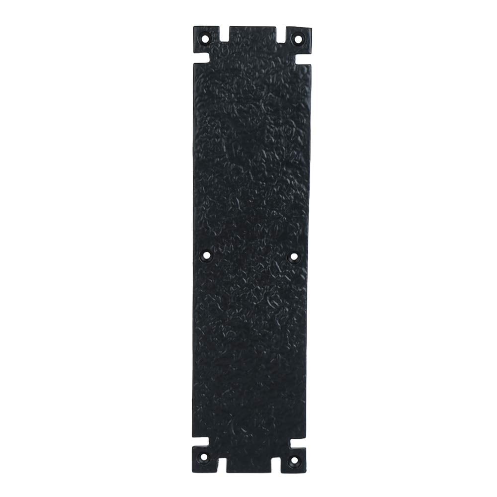Push Plate with Black Powder Coat Finish Heavy Duty Easy Installation ...