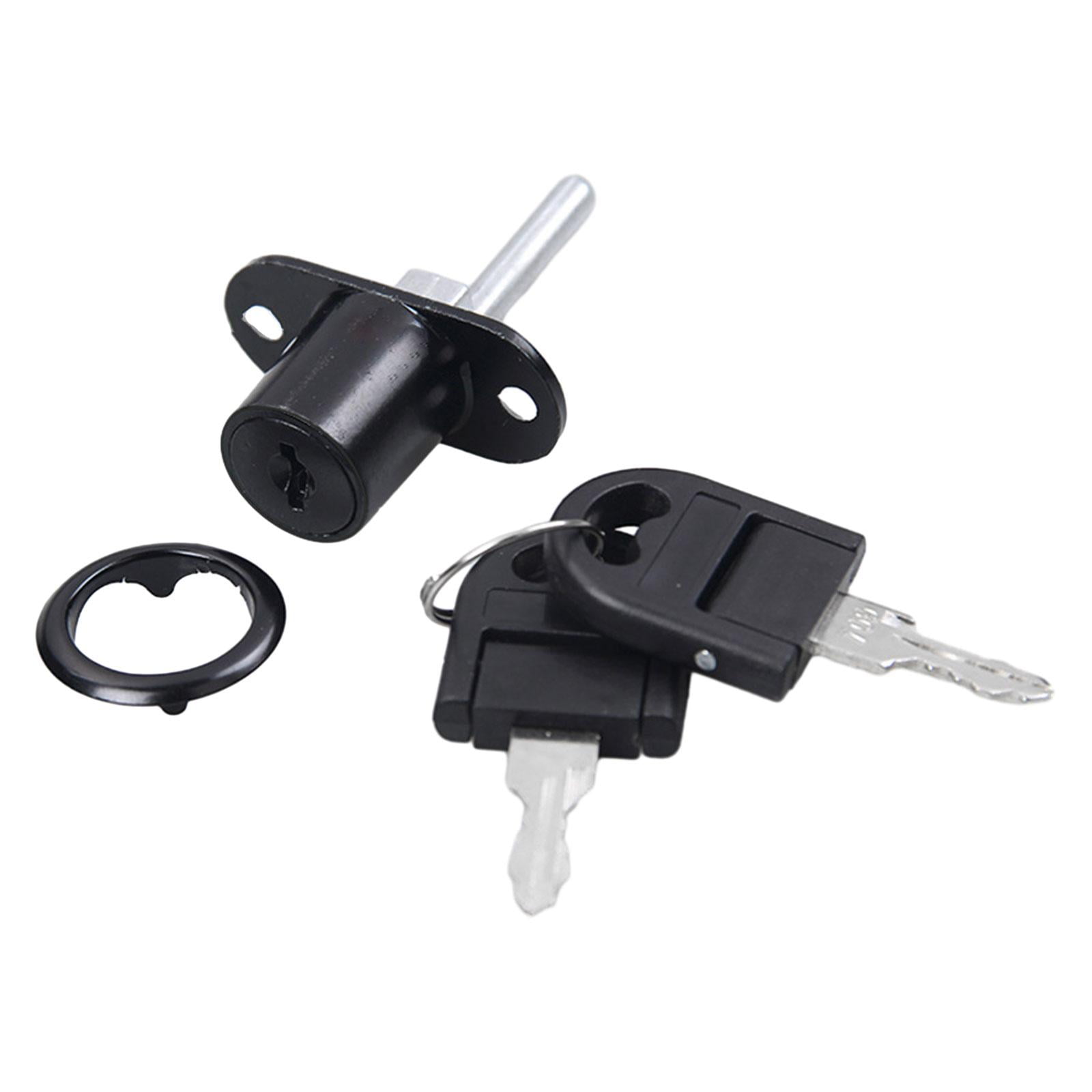 Push Plunger Lock Cabinet Lock Drawer Lock for Wardrobe Sliding Door ...