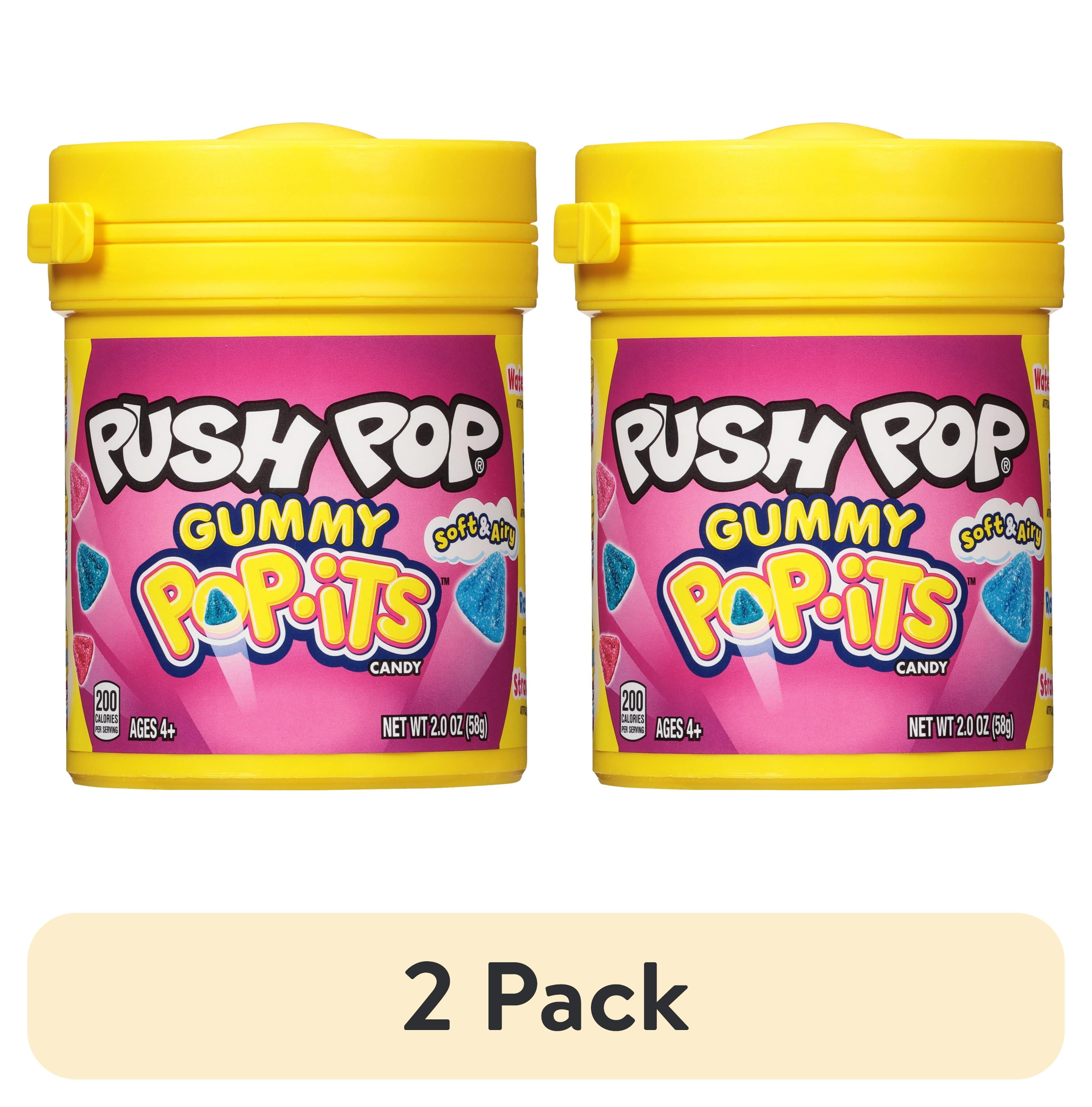 2 Pack Push Pop Gummy Pop Its Candygluten Free Assorted Fruity