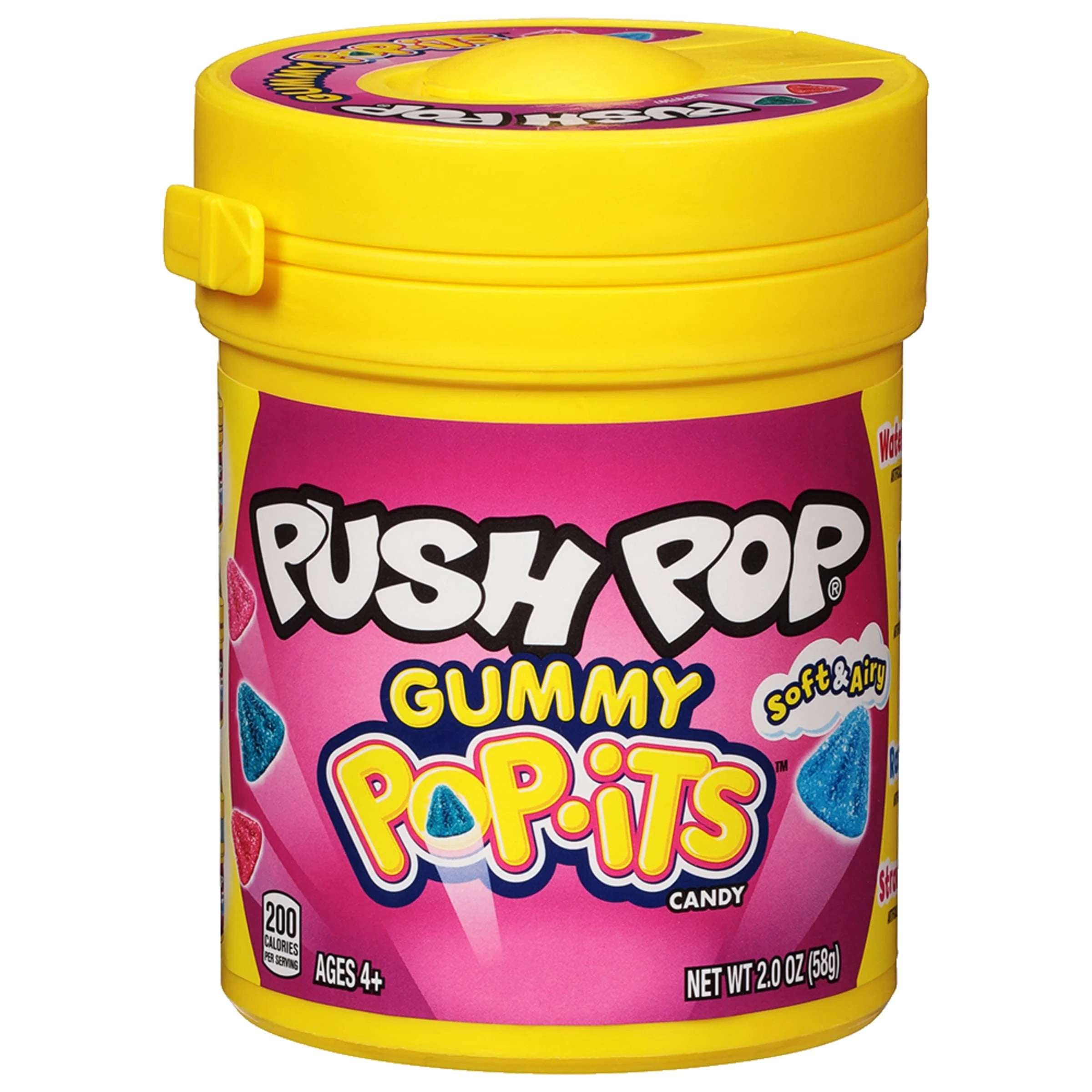 Push Pop Pop-Its Gummy Candy - 8 Count - Fruity Flavors - Holiday Party ...