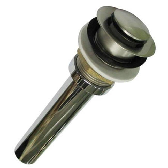 Push Pop-Up Drain - Satin Nickel - Walmart.com