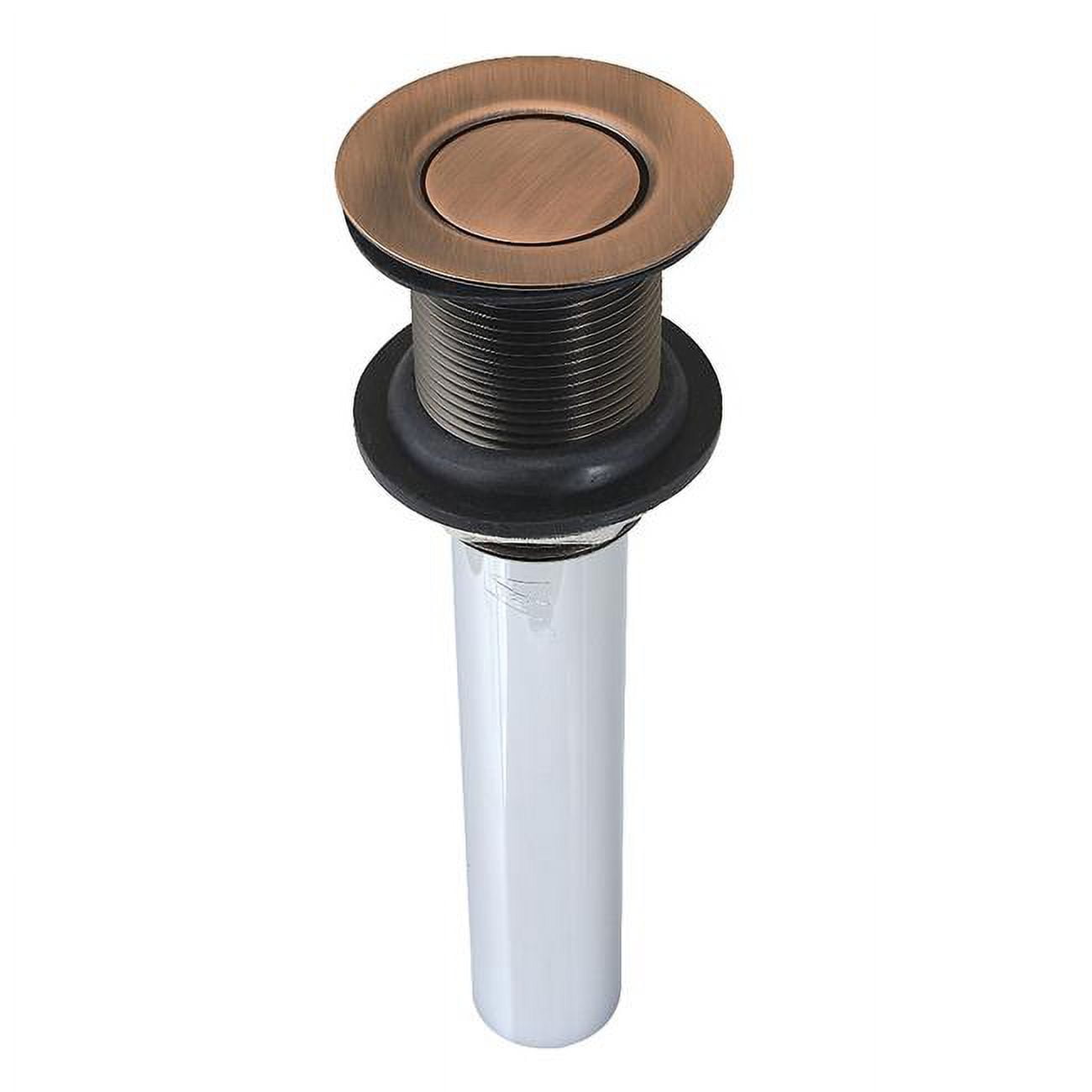 Push Pop-Up Drain without Overflow, Antique Copper - Walmart.com