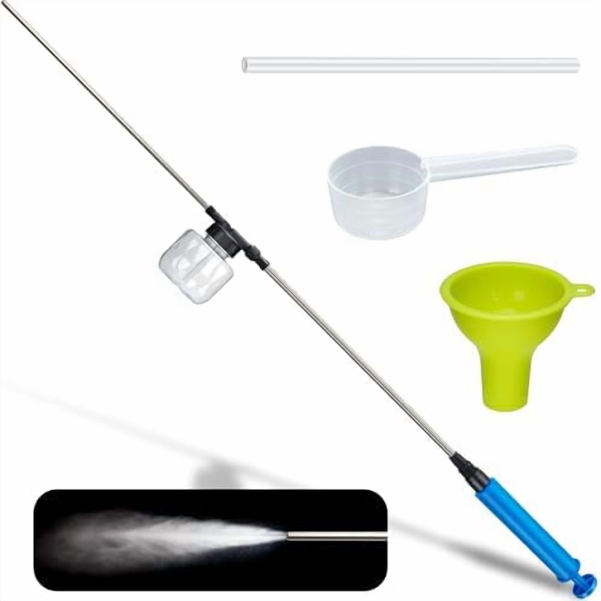 Push-Pull Air Pump Powder Duster Sprayer for Diatomaceous Earth, Delta ...