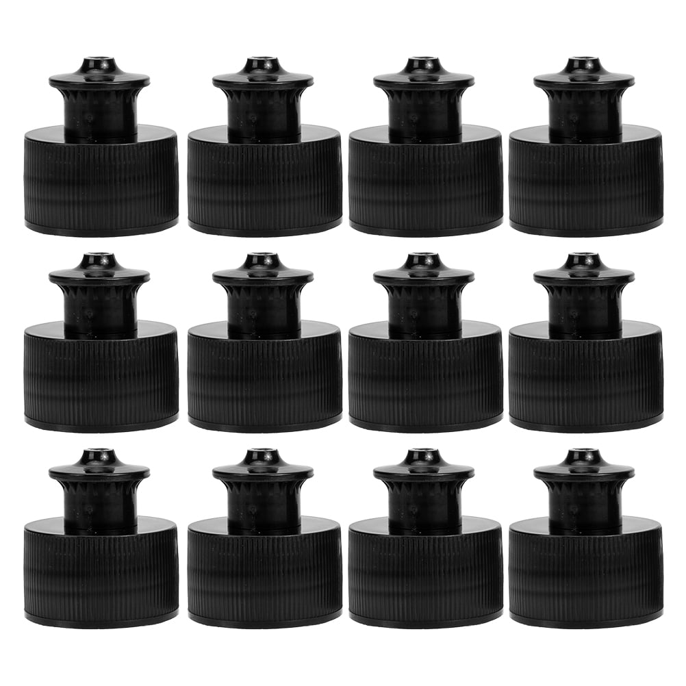 Push Pull Cap,12 Pcs Push Pull Replacement Caps Reusable Plastic Soda ...