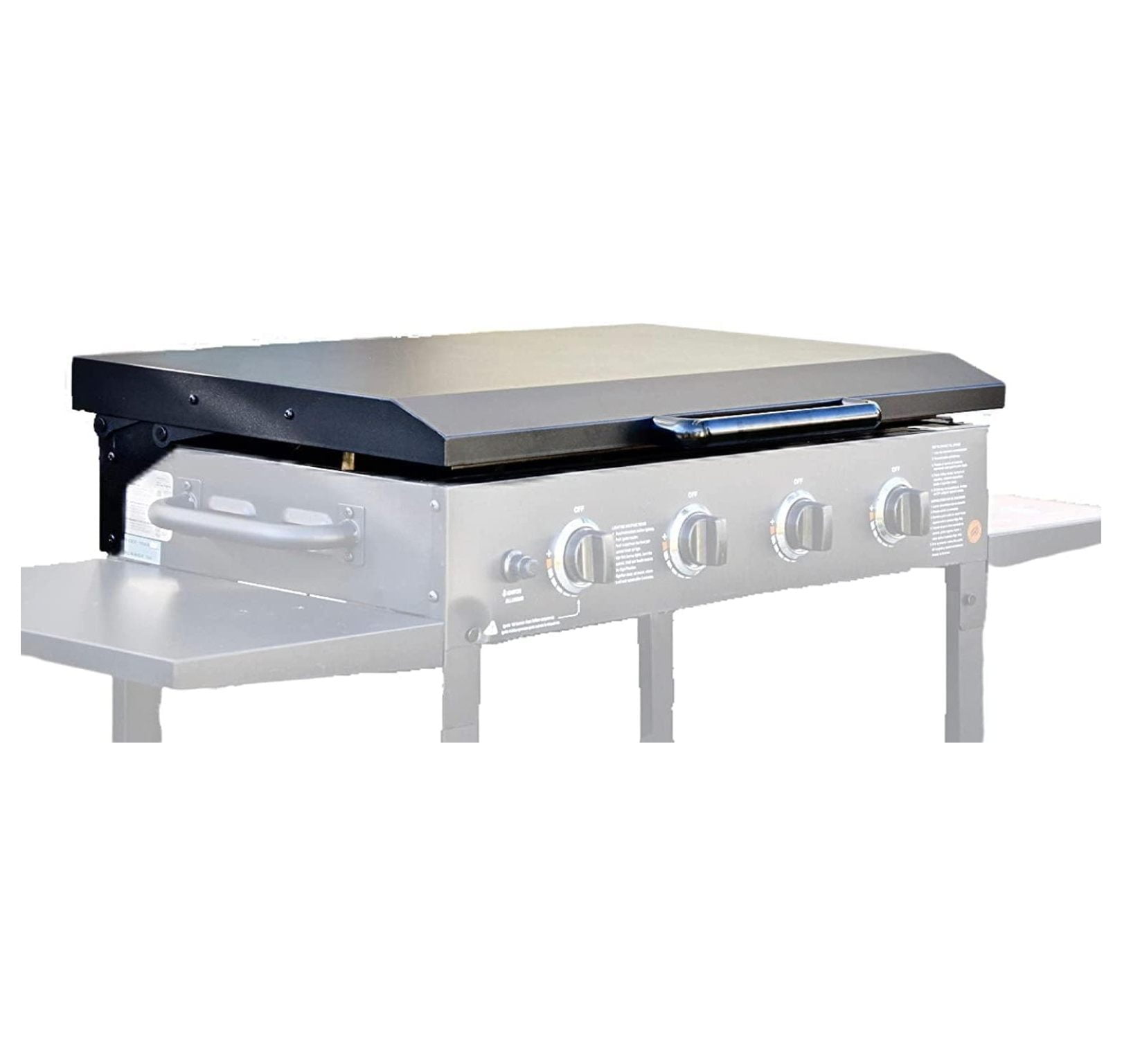 Push-Pull Griddle Lid with Bakelite Handle, Powder Coated Steel ...