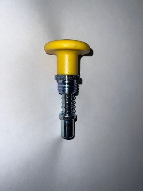 Push Pull Pin ASM 1/2 X 2 3/4 Short Nose (Yellow Knob) - Walmart.com