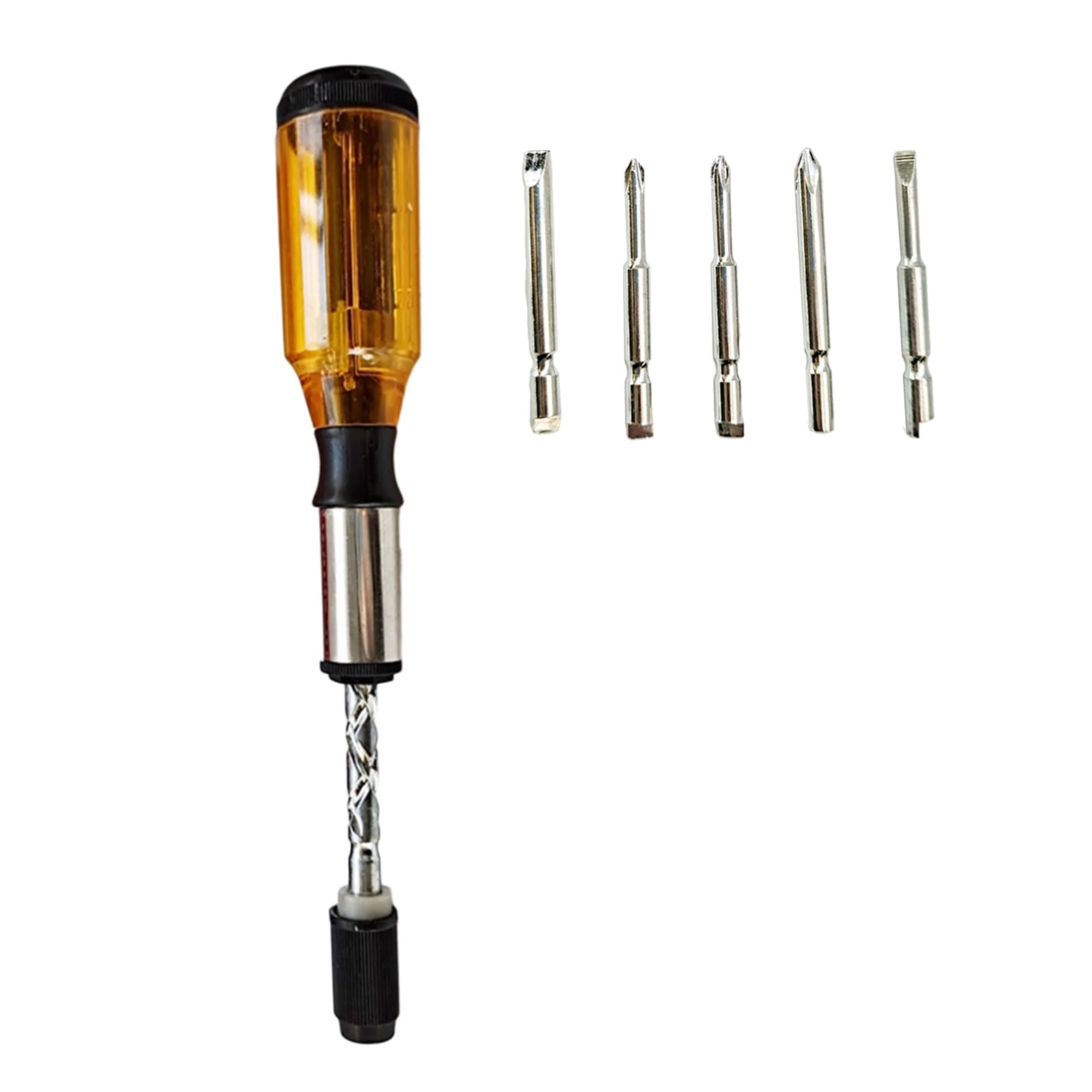 Push-Pull Ratchet Screwdriver, Semi-automatic Adjustment Spirals ...