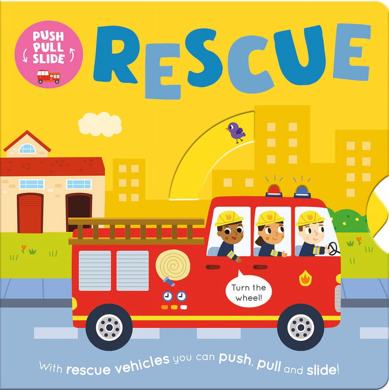 Push Pull Slide Rescue, (Board Book) - Walmart.com
