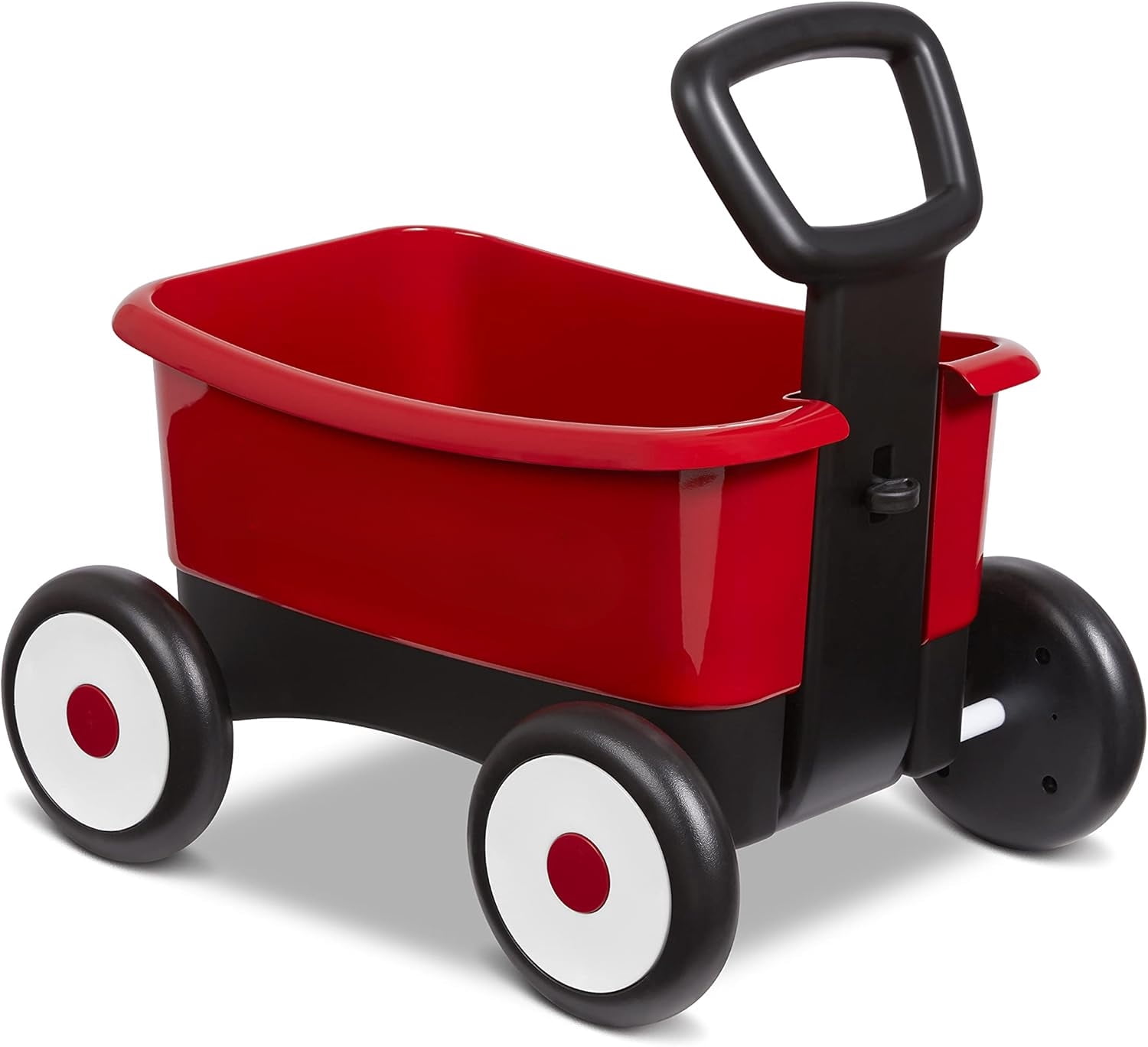 Push & Pull Walker Wagon, 2-in-1 Wagon, Ages 1-4, Red Walker Toy ...