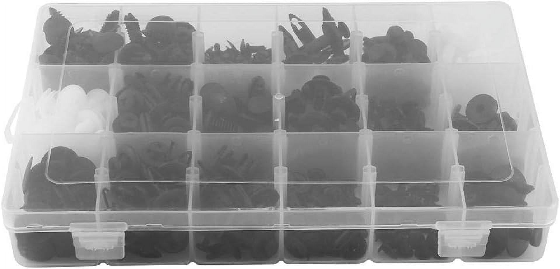 Push Retainer Kit, Impact Resistant Auto Fasteners, 18 Popular Sizes ...
