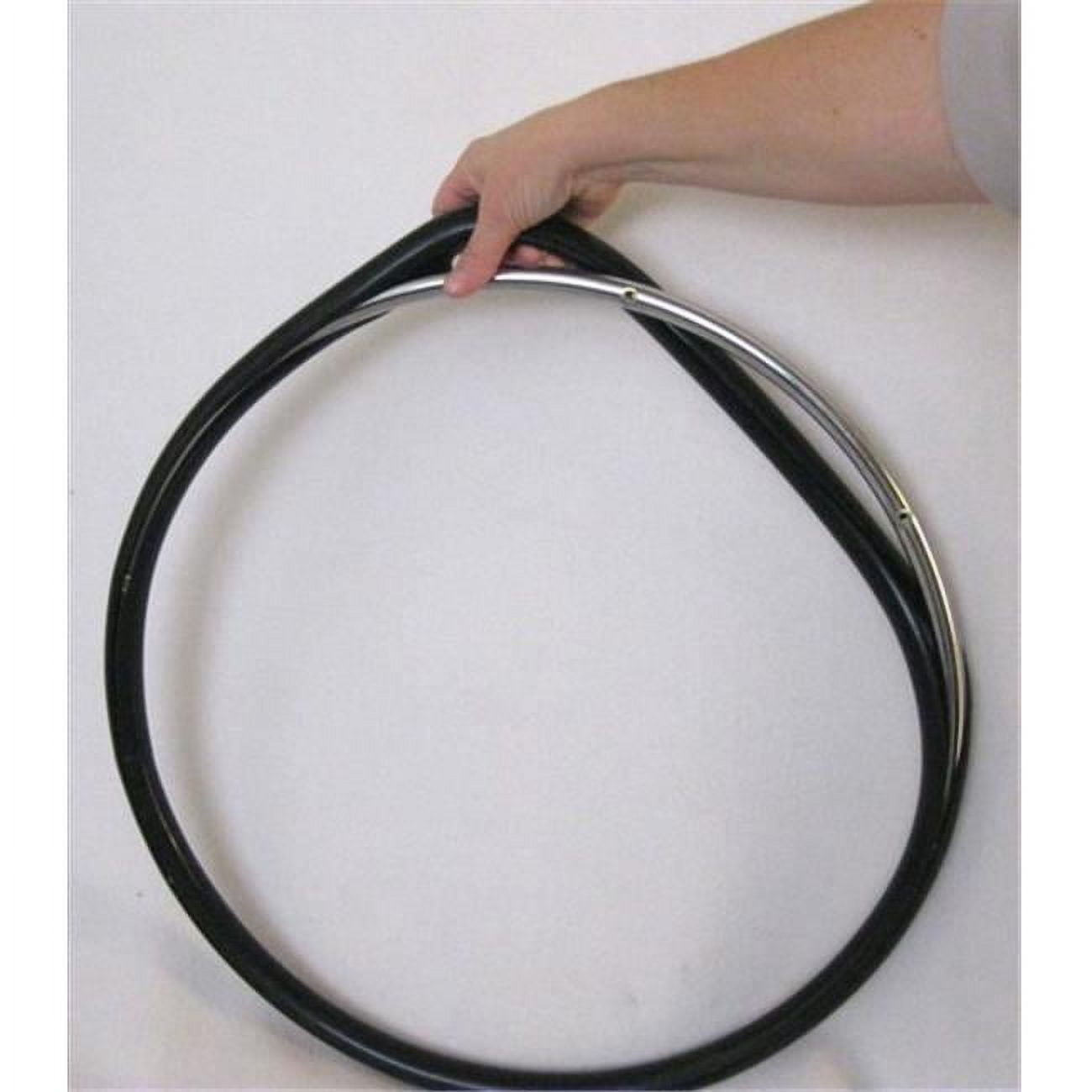 Push Rims Covers 25 in. for Wheelchair- Black Vinyl - Set of 2 ...