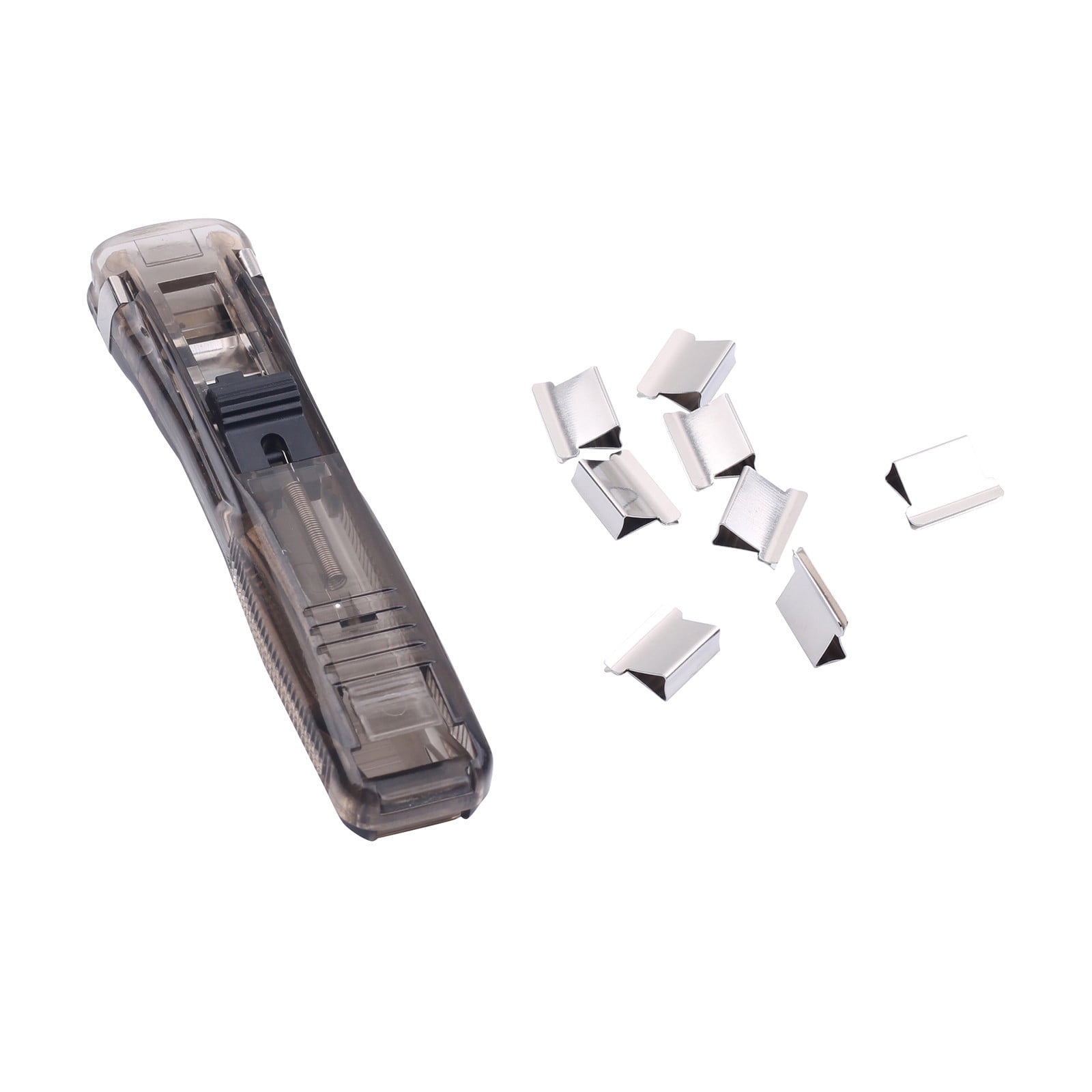 Push Stapler Binder Clips Paper Clamps Desktop Stapler Reusable ...